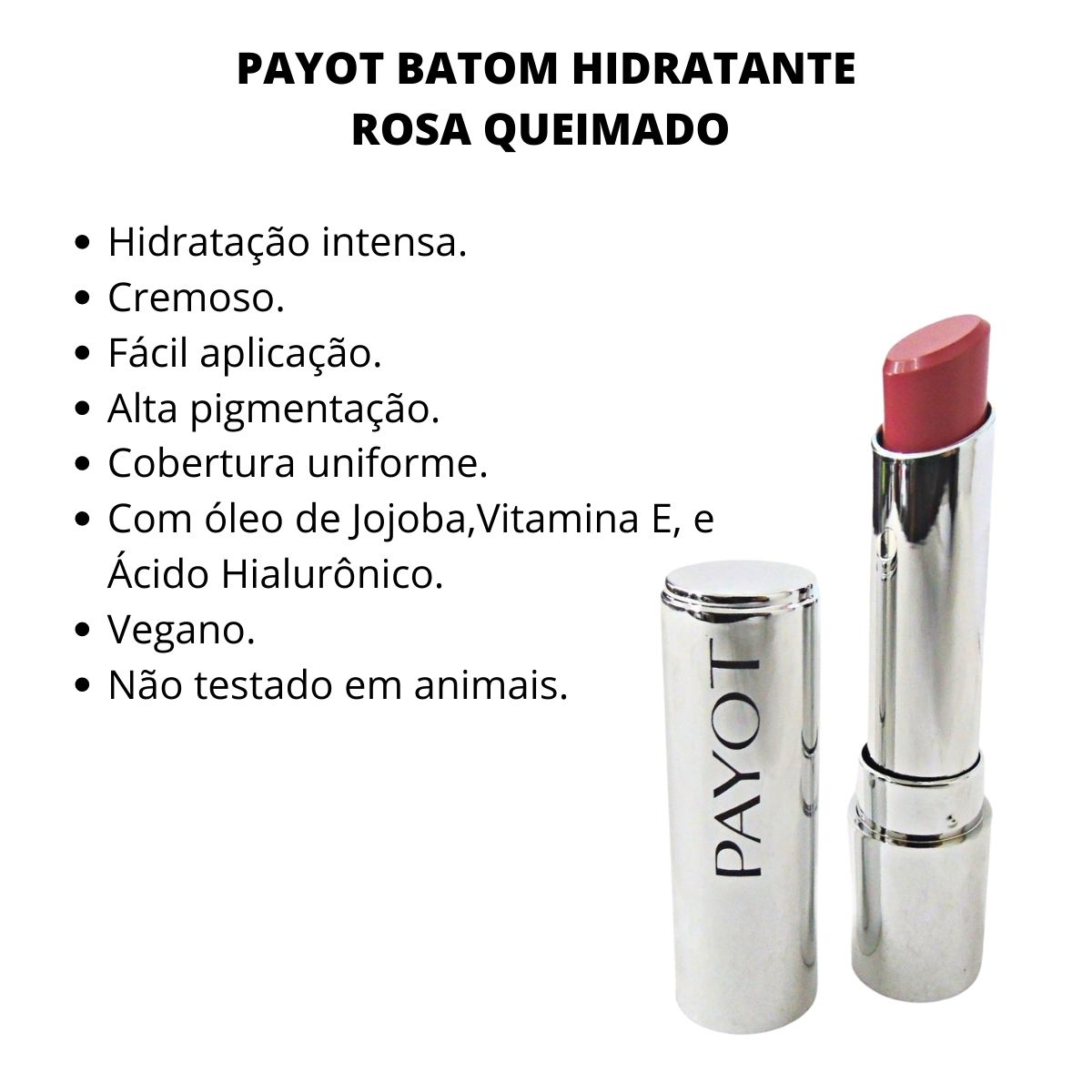 BATOM HIDRATANTE PAYOT ROSA QUEIMADO 3,6G - Teruya - Cosméticos e ...