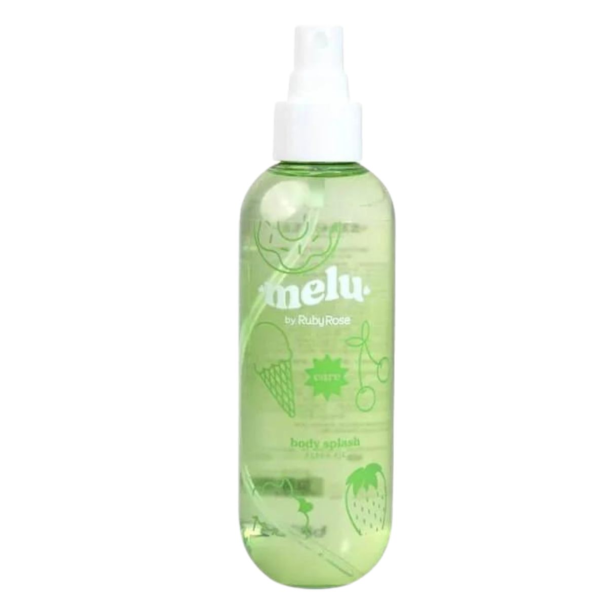 LOÇÃO CORPORAL + BODY SPLASH MELU BY RUBY ROSE CARE BERRY PIE 200ML ...