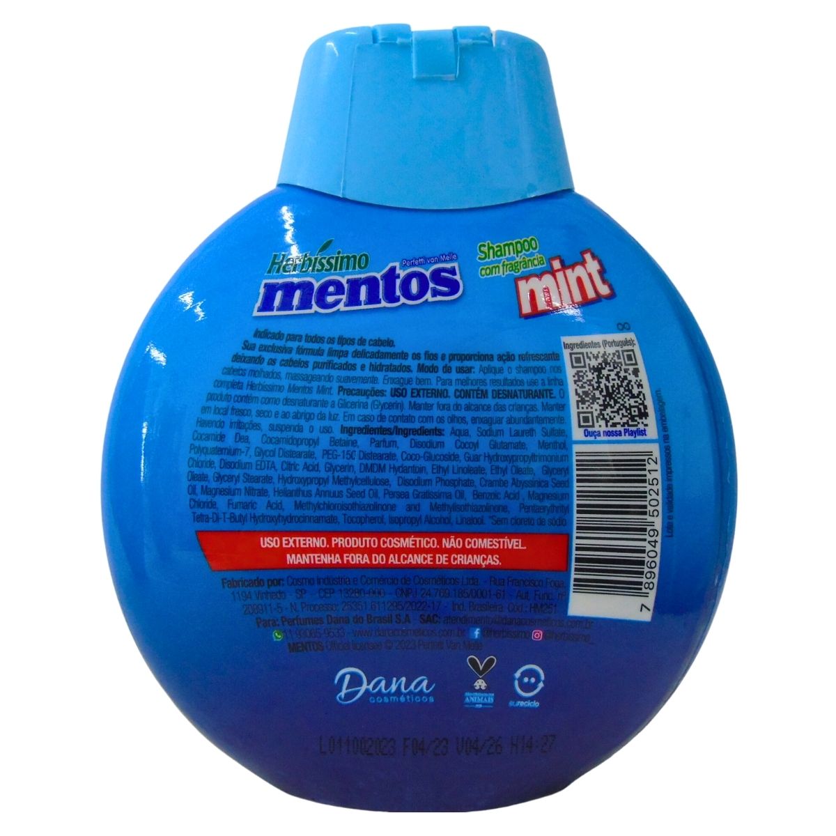 SHAMPOO HERBISSIMO MENTOS MINT 300ML - Teruya - Cosméticos e Perfumaria