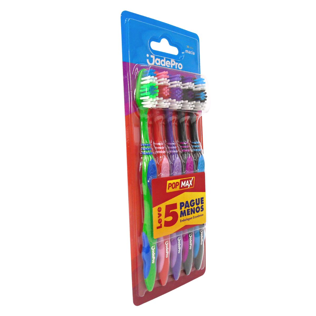 ESCOVA DENTAL JADE PRO POP MAX KIT C/5 - Teruya - Cosméticos e Perfumaria