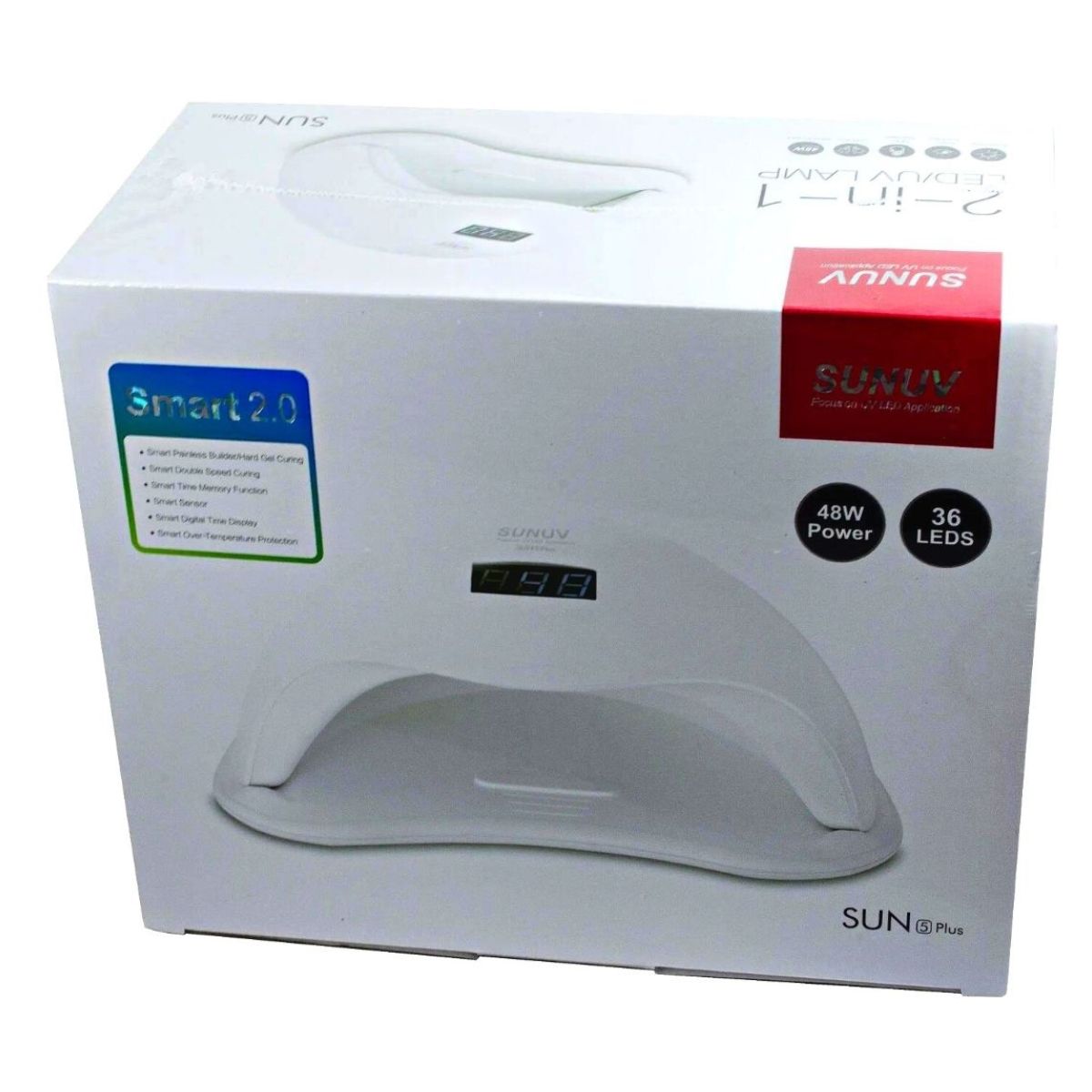 KIT SUN 5PLUS CABINE 2-IN-1 LED/UV 48W BIVOLT C/ 2 - Teruya ...