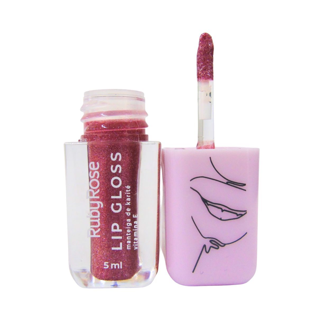 KIT LIP GLOSS RUBY ROSE 5ML C/6 - Teruya - Cosméticos e Perfumaria