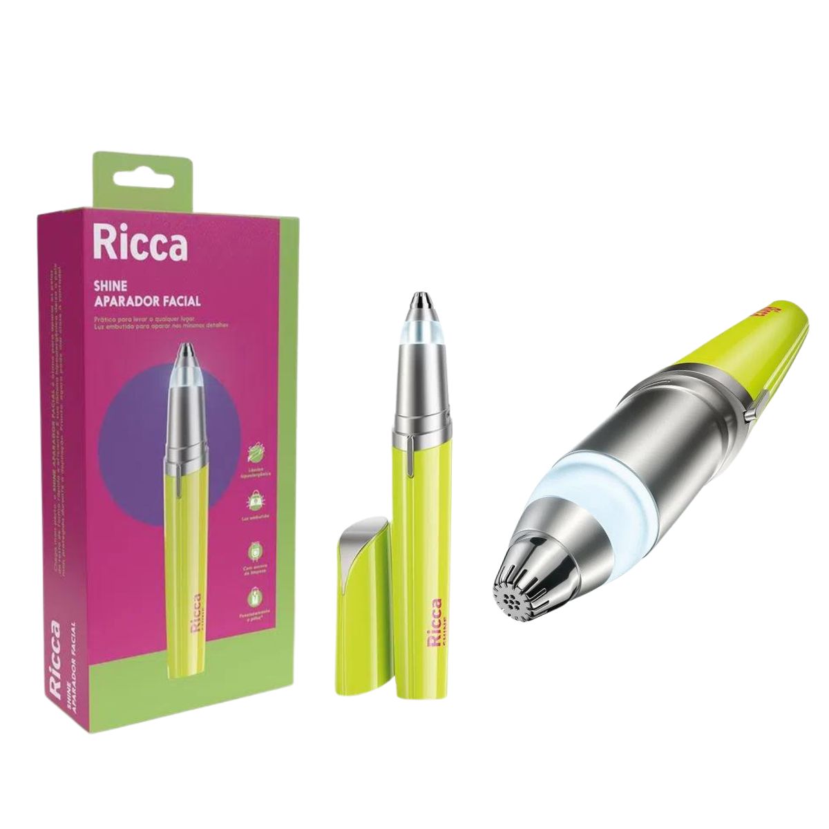 KIT APARADOR FACIAL E CORPORAL RICCA C/3 - Teruya - Cosméticos e Perfumaria