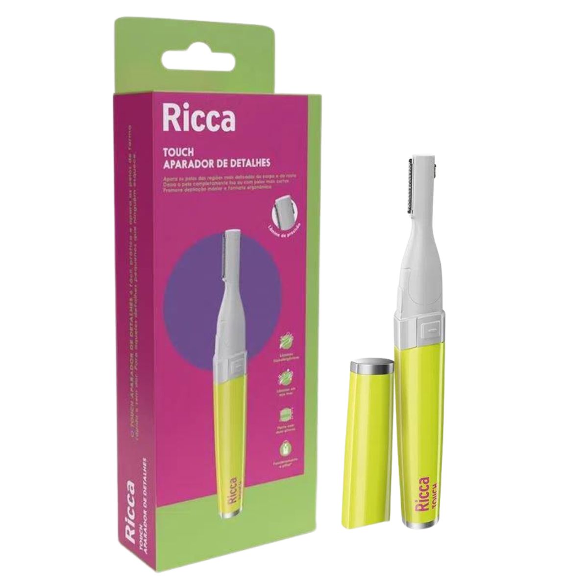 KIT APARADOR DE DETALHES E CORPORAL RICCA C/2 - Teruya - Cosméticos e Perfumaria