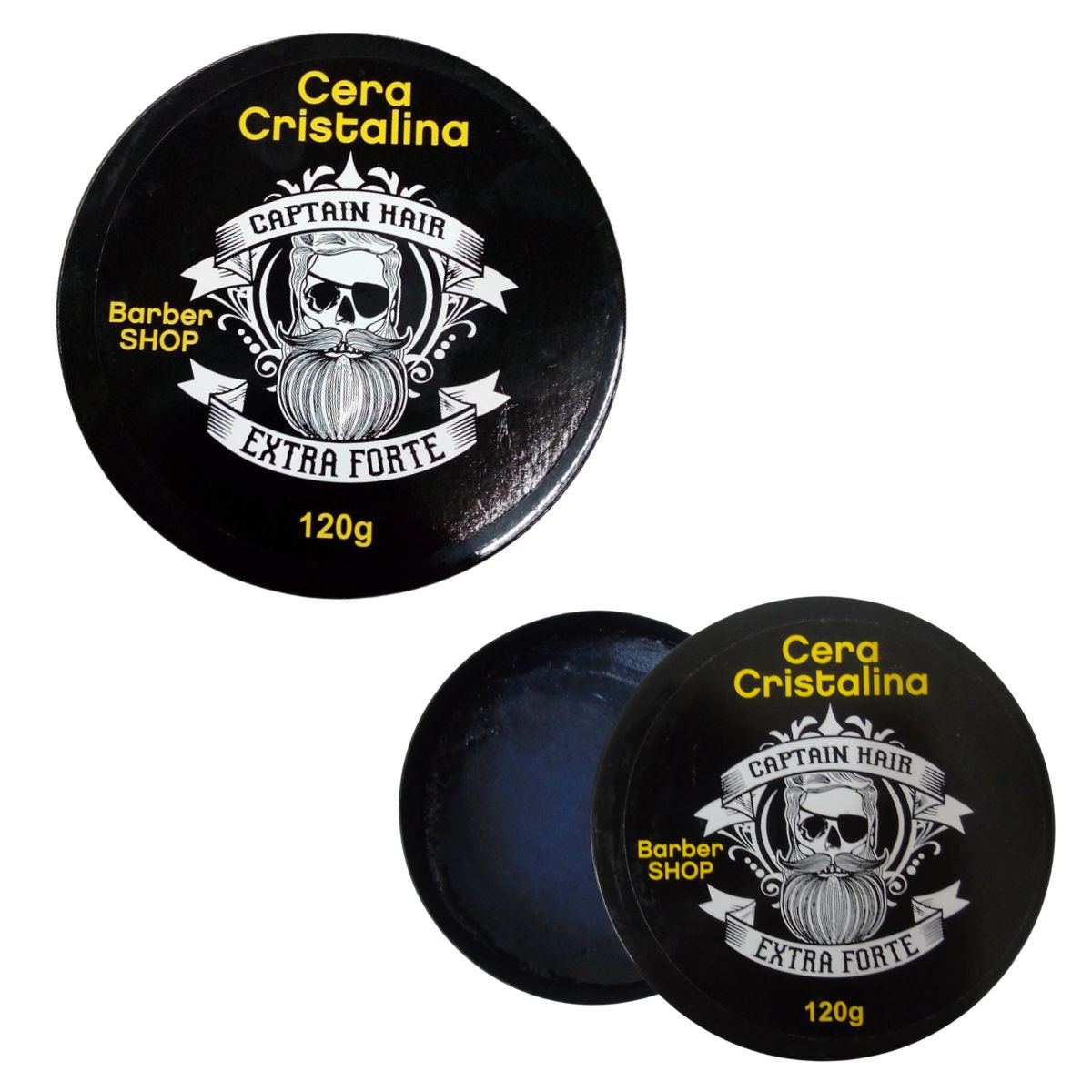 CERA CRISTALINA CAPTAIN HAIR EXTRA FORTE BARBER SHOP 120G - Teruya ...