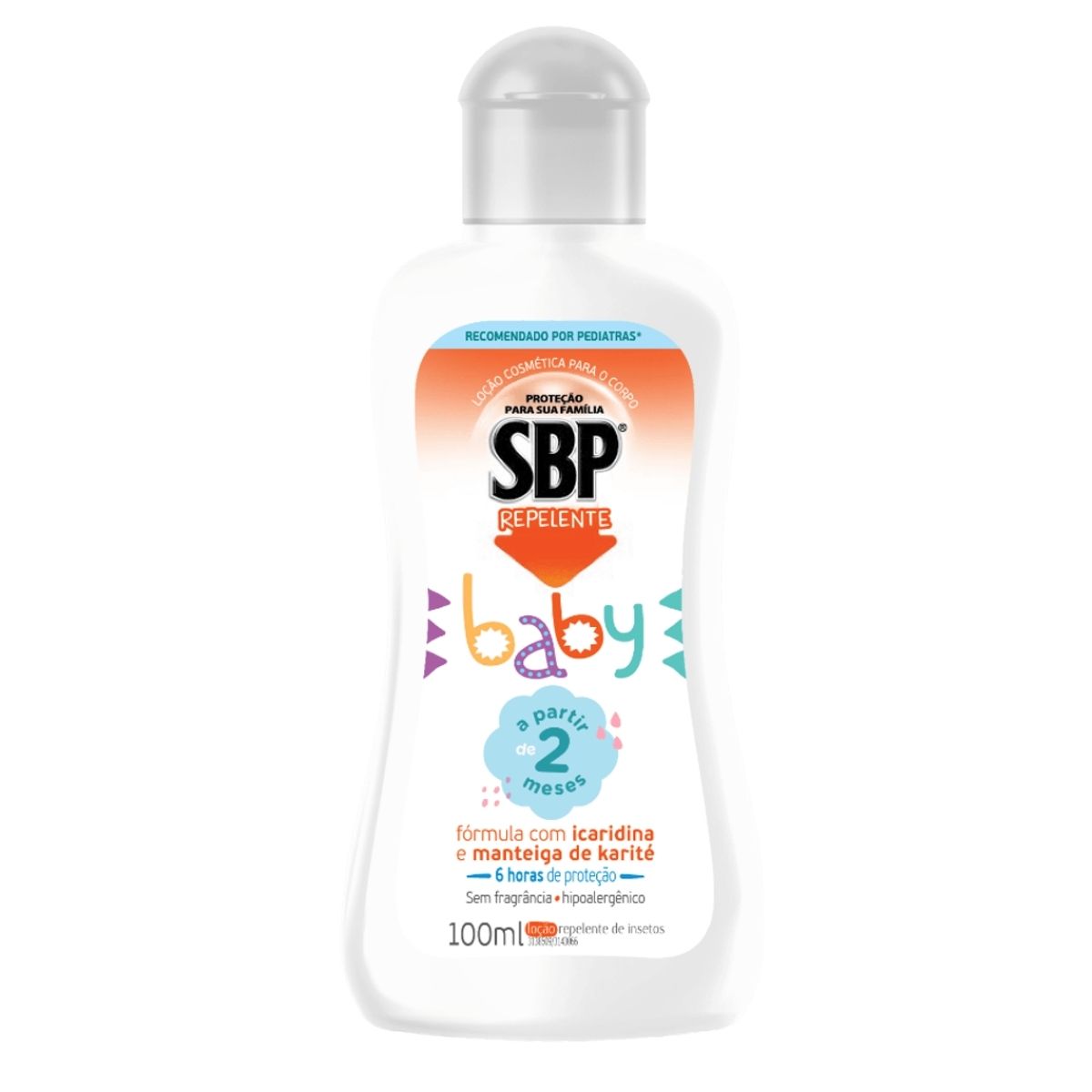 LOÇÃO REPELENTE DE INSETOS SBP BABY 100ML - Teruya - Cosméticos e ...
