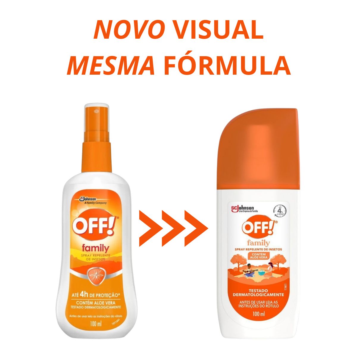 Kit Spray Repelente de Insetos Johnson Off! Family Com 3 100ml - Teruya ...