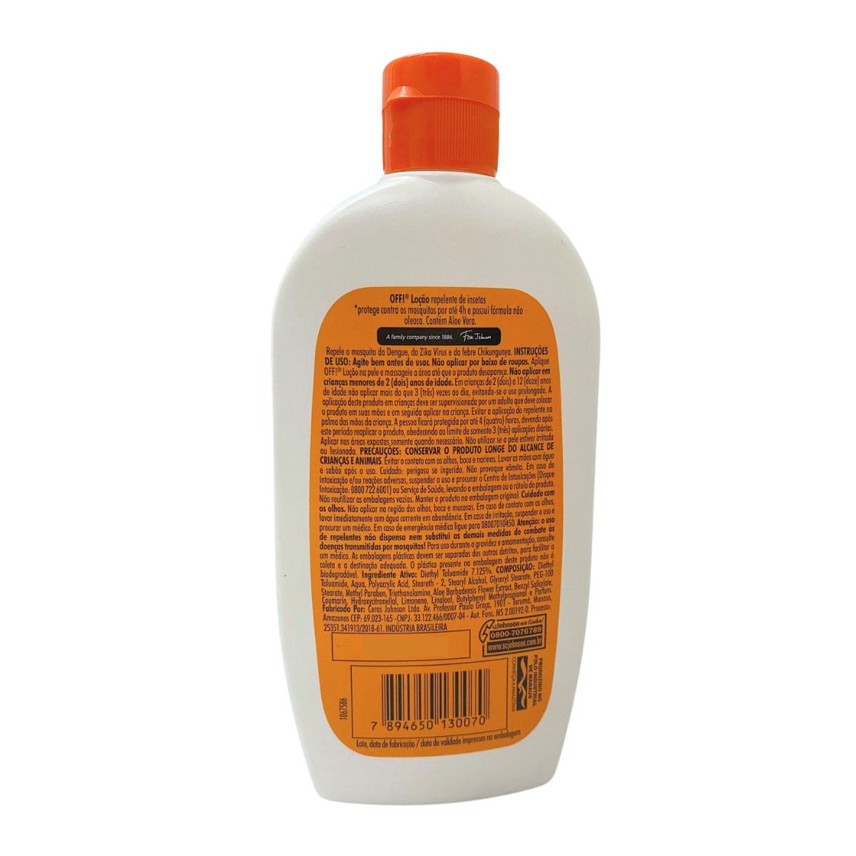 Kit Loção Repelente de Insetos Johnson Off! Family Com 2 200ml - Teruya ...