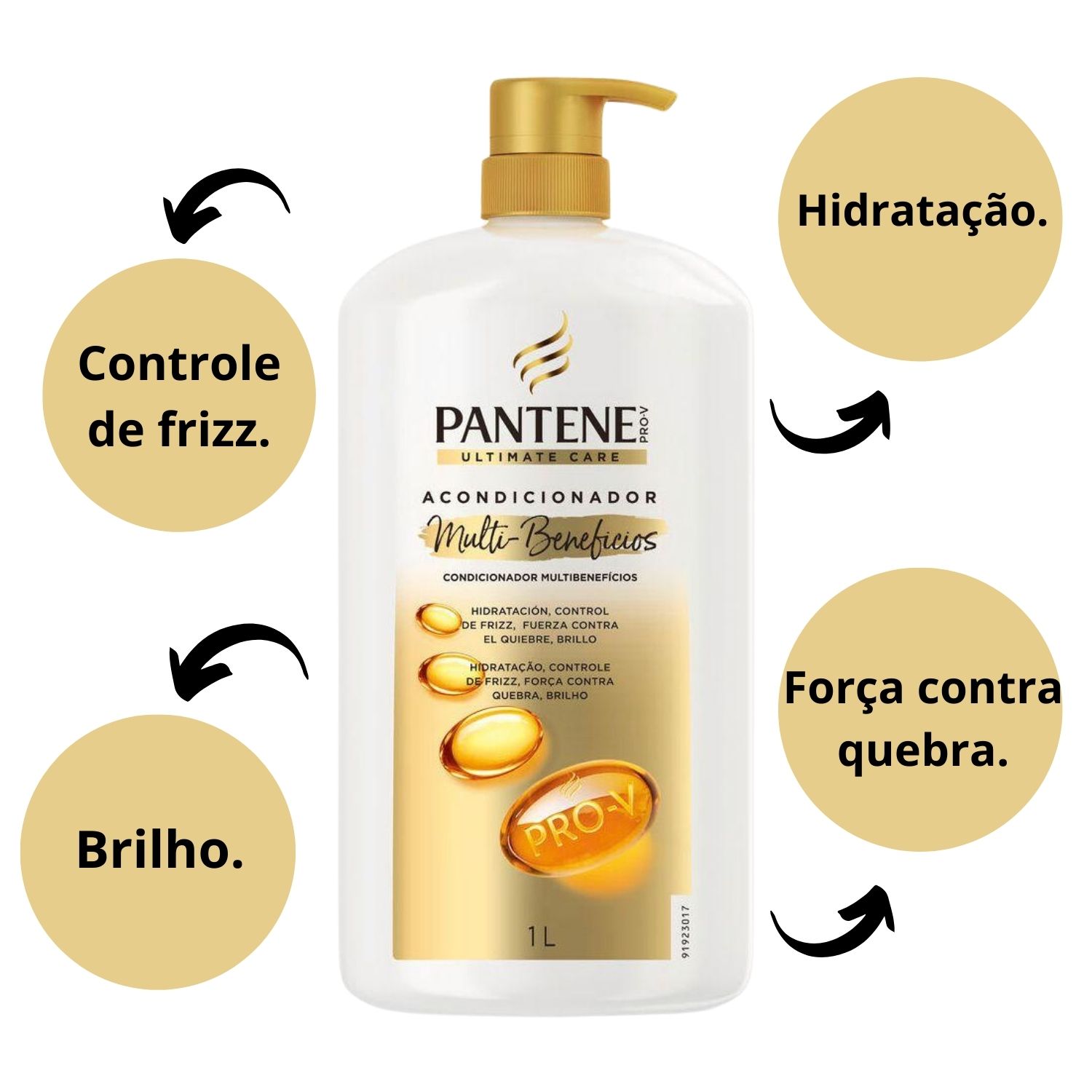 Condicionador Pantene Pro-v Ultimate Care Multi-beneficios1L - Teruya ...