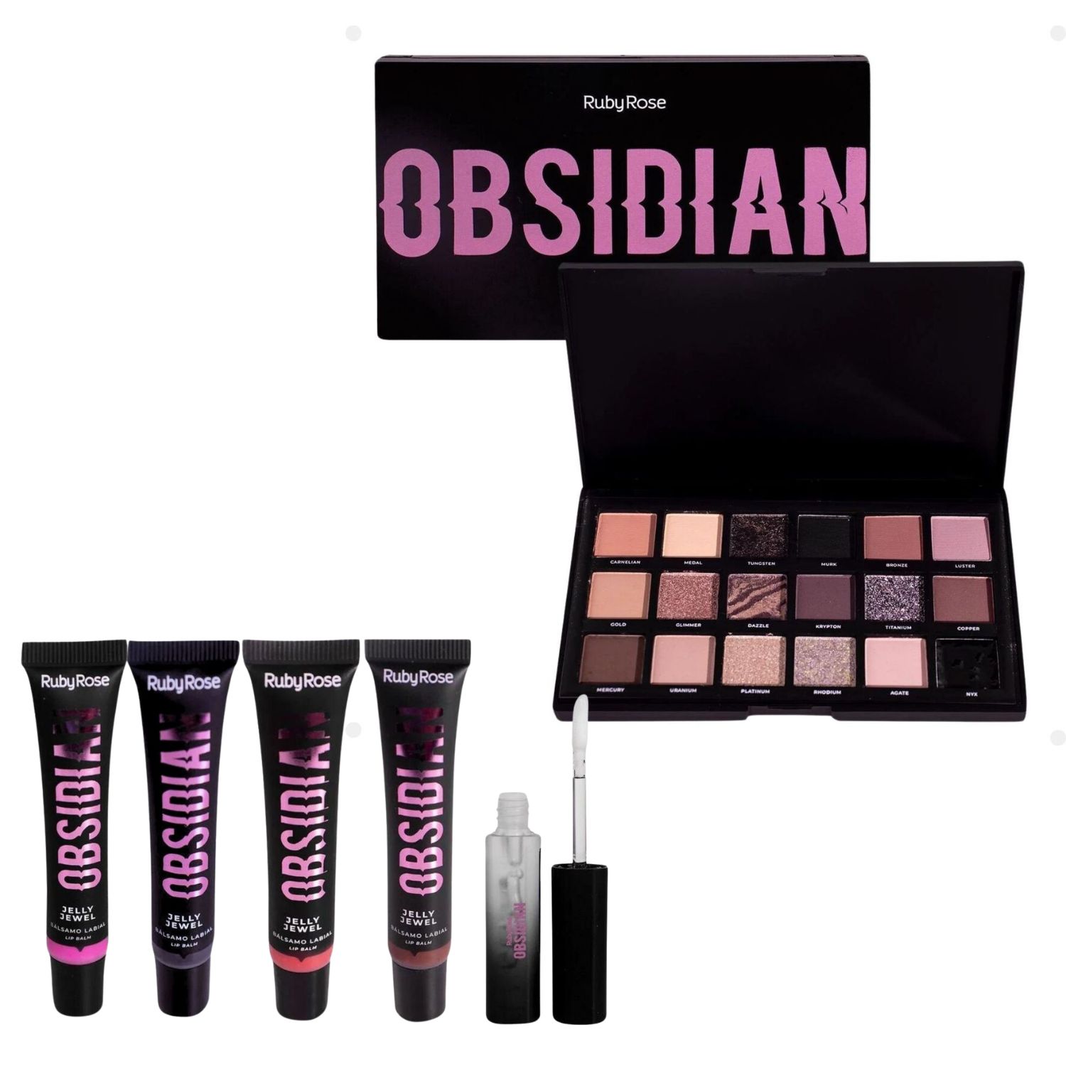 Kit Ruby Rose Obsidian Com 30 - Teruya - Cosméticos e Perfumaria