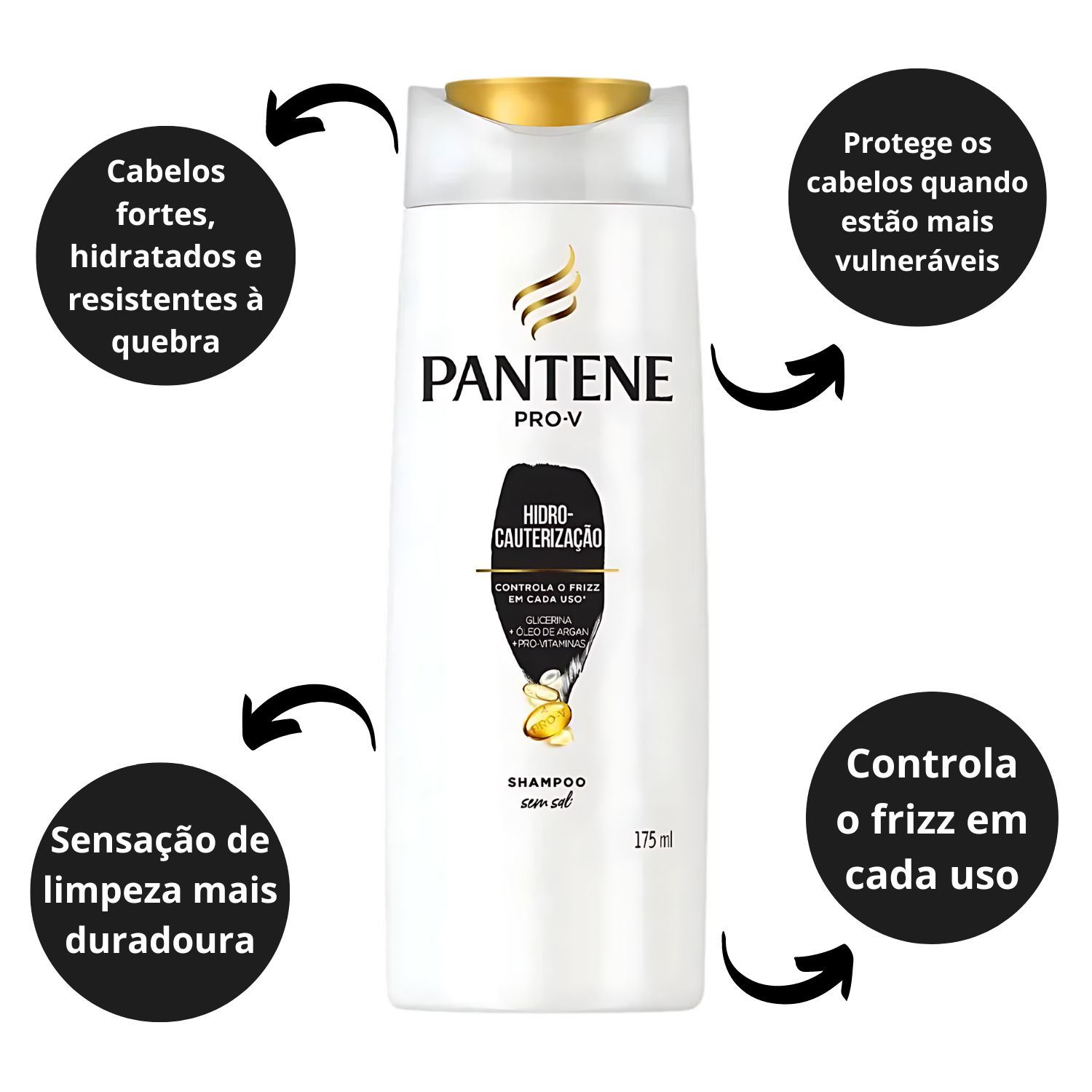 Shampoo Pantene Pro-V Hidro-Cauterização 175ml - Teruya - Cosméticos e ...