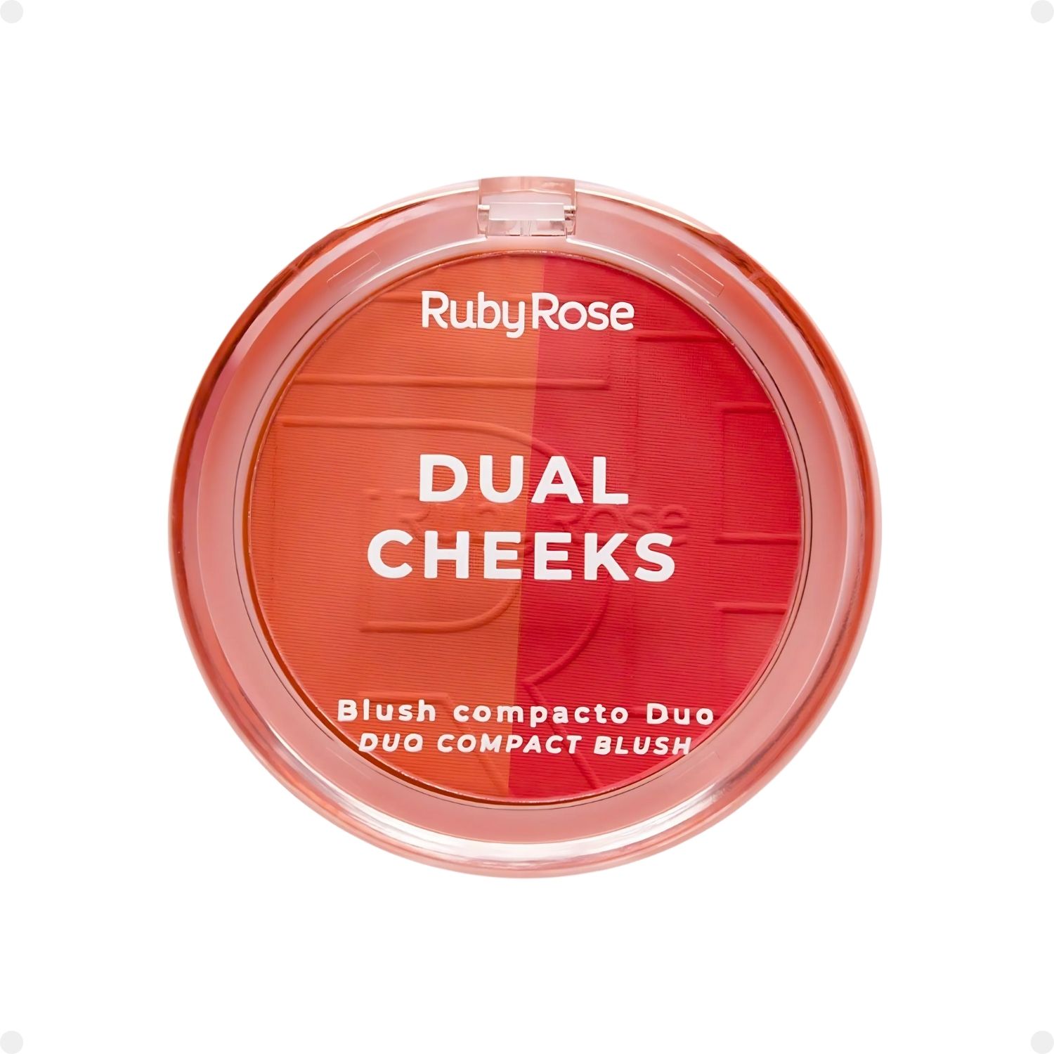Blush Compacto Duo Ruby Rose Dual Cheeks Nectar e Scarlet Hb-m03-3 - Teruya - Cosméticos e ...
