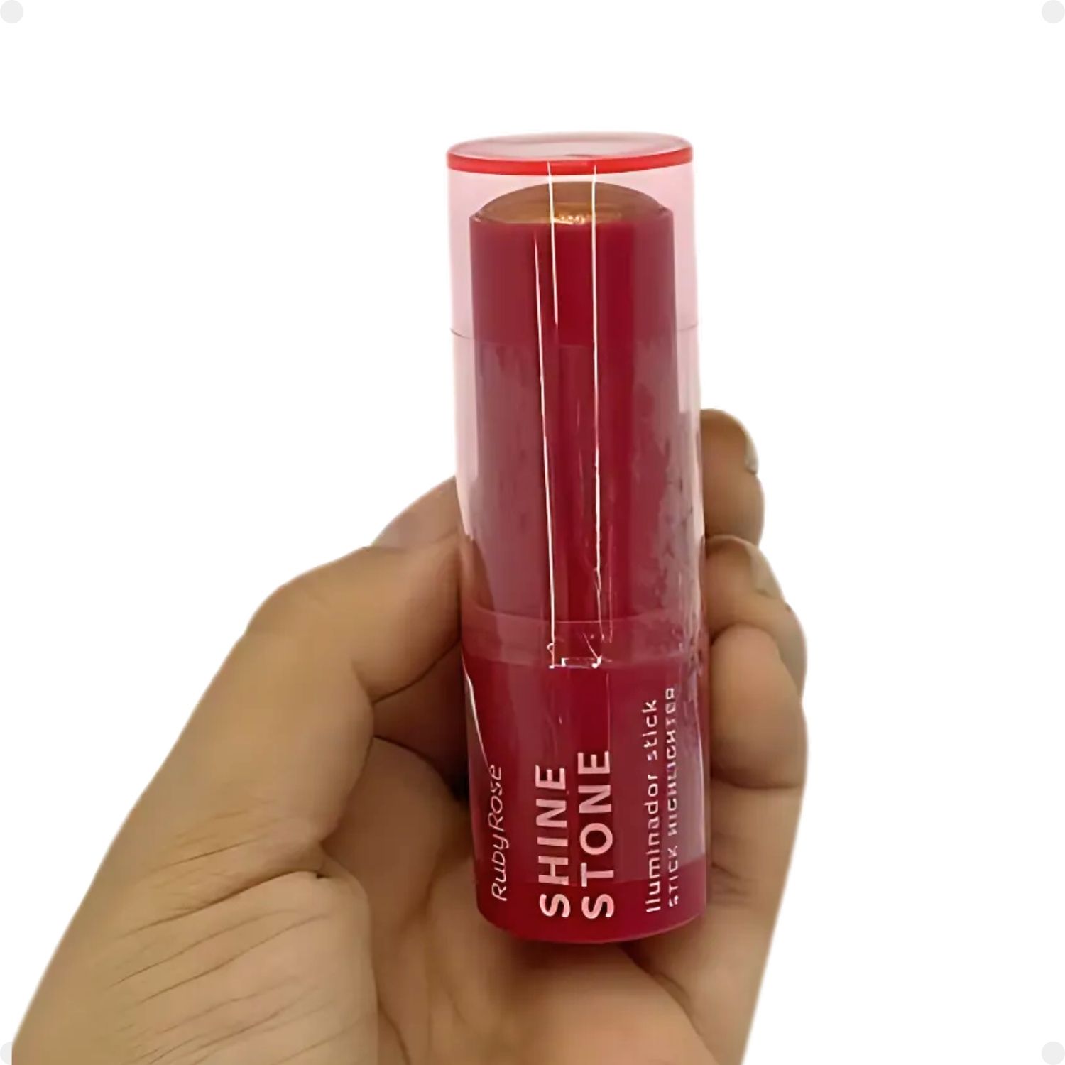 Iluminador Stick Ruby Rose Shine Stone Fire Agate HB-M702-4 - Teruya ...