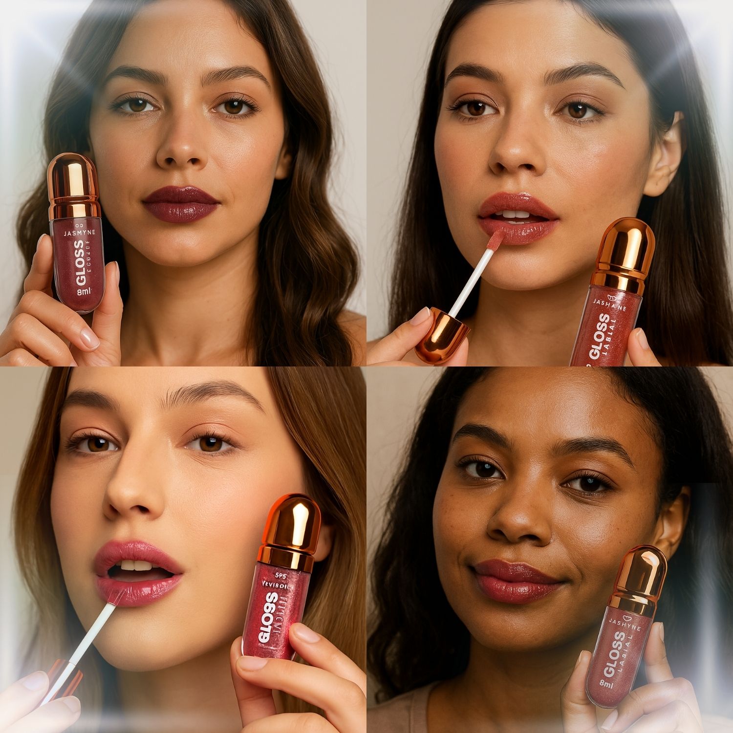 Gloss Labial Jasmyne JS01130-7 - Teruya - Cosméticos e Perfumaria