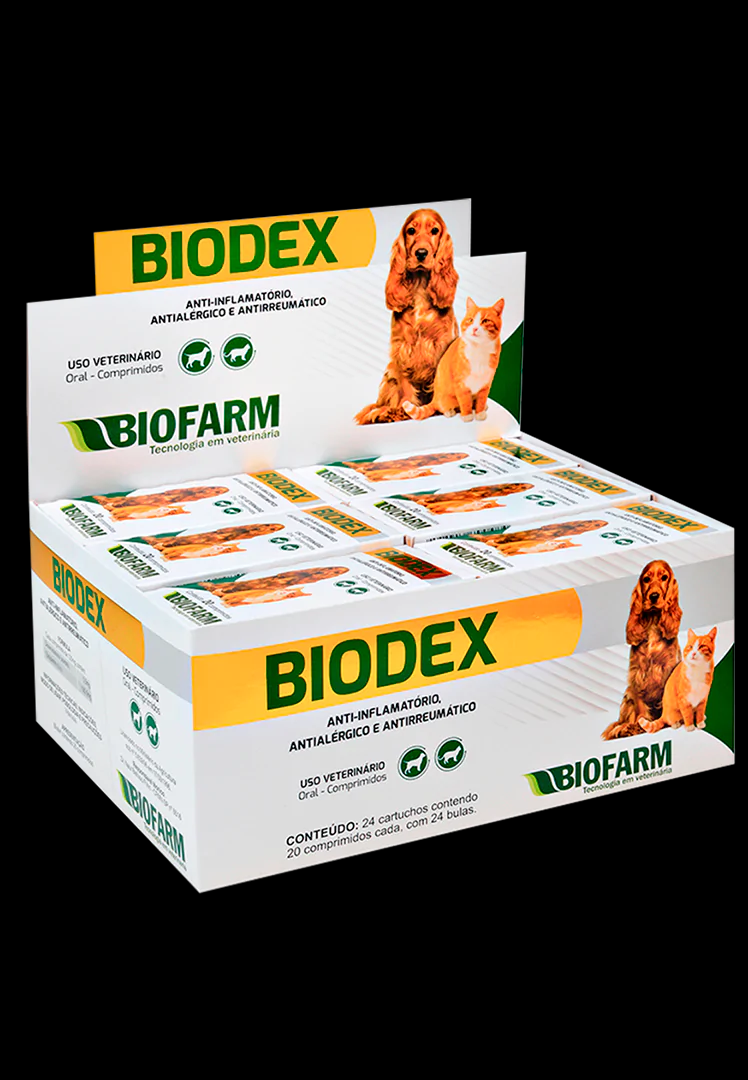 BIODEX Comprimidos 120MG CARTELA C/20 COMPRIMIDOS - AGRO SHOPPING MH ...