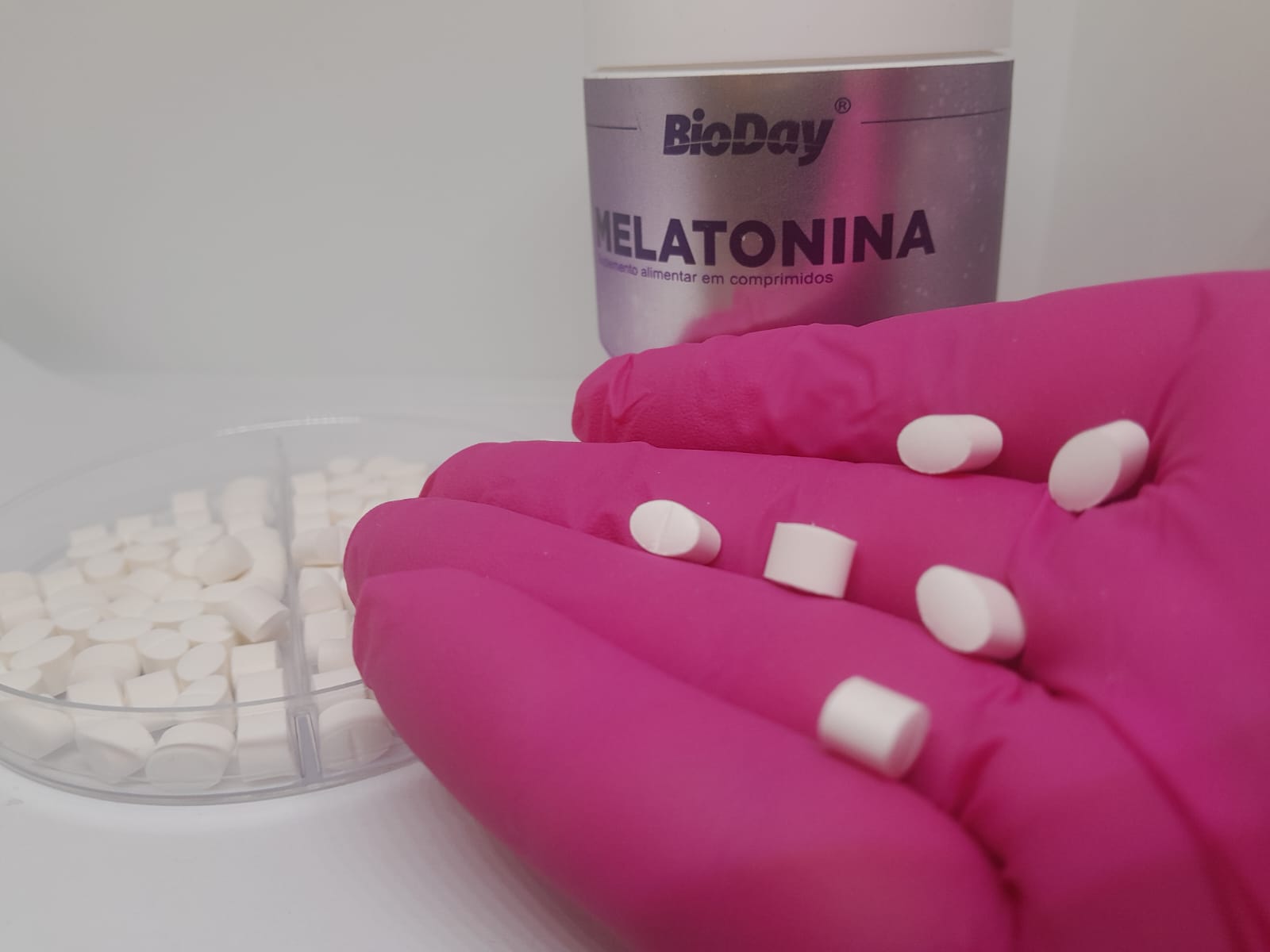 Melatonina (Comprimidos) - Frasco 120 Comp. kit com 3 frasco. - BioDay