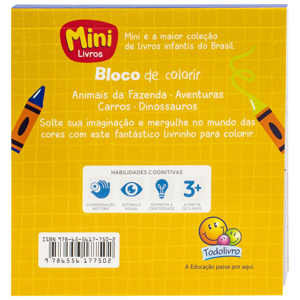 Minibloco De Colorir(a): Aventuras - Myre Livraria