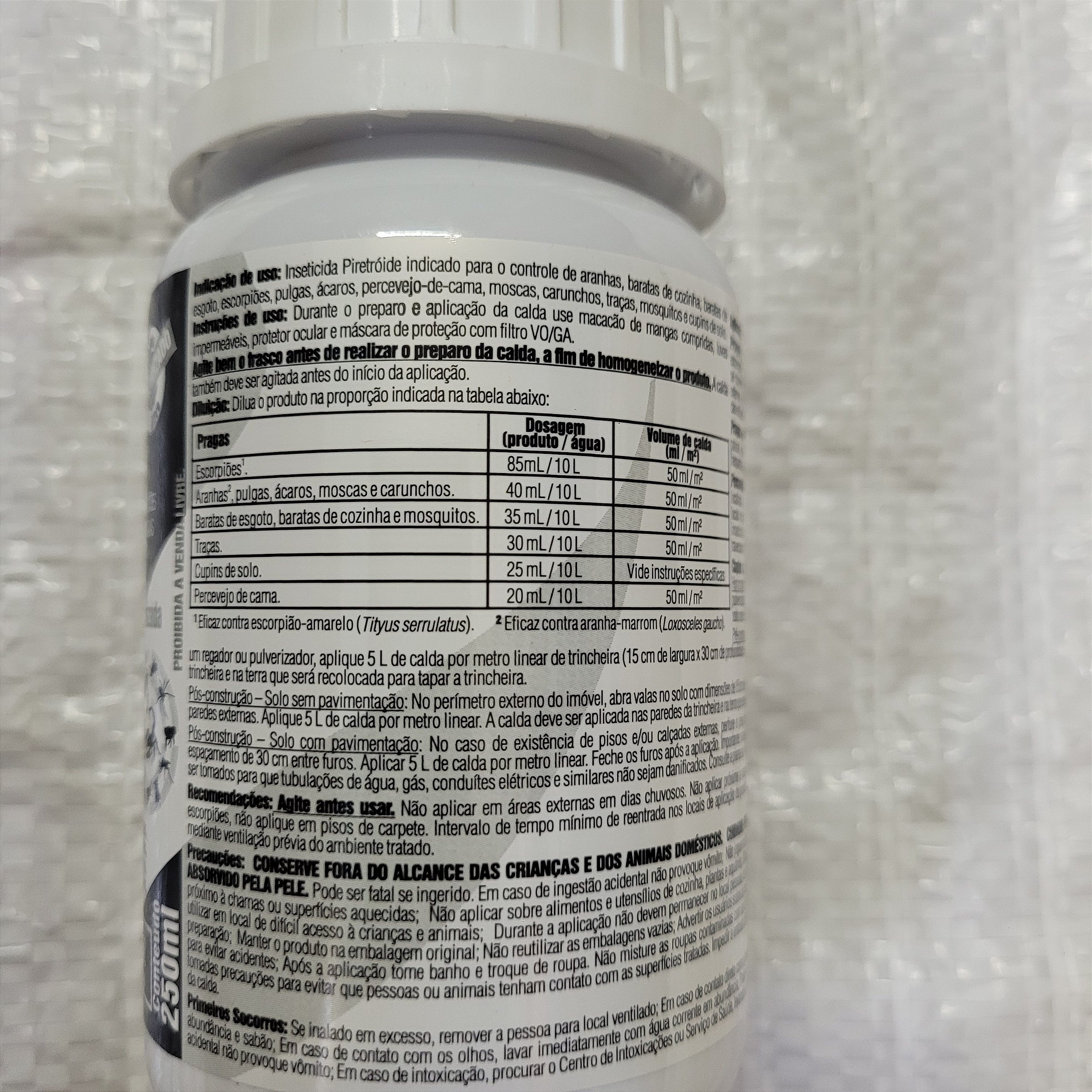 B-thrine bifentrina - Biotec Serviços e Comércio
