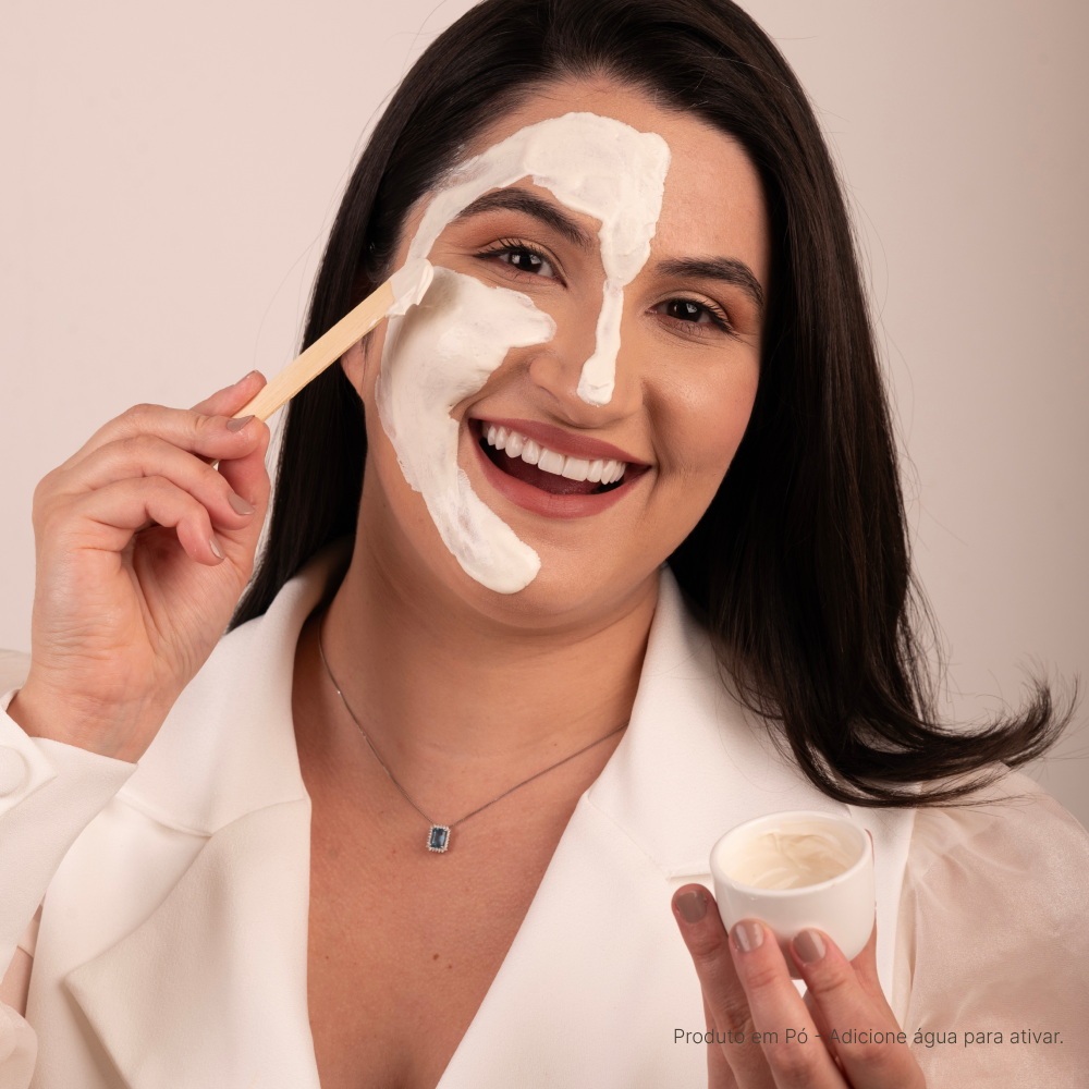 ARGILA BRANCA CALM MASK REFIL 100% NATURAL - Massaro Beauty