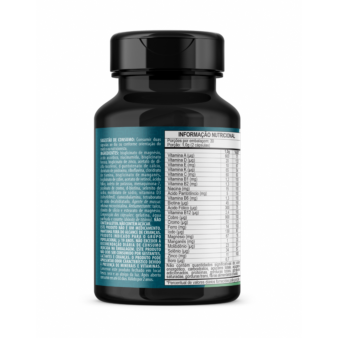 NUTRA FEMME A/Z - 60 CÁPSULAS – NUTRASIX - Nutrasix