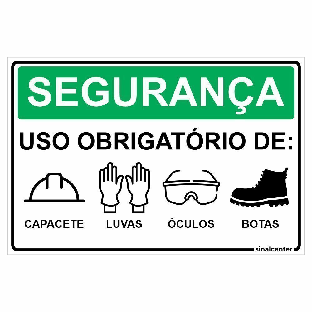 Placa Seguran a Obrigat rio Uso De EPI S Sinal Center Empresa De Placa Seguran a Obrigat rio Uso De EPI S Sinal Center Empresa De