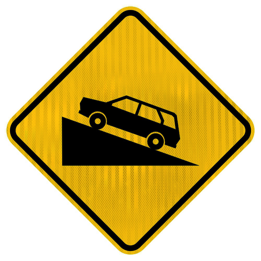 Placa aclive acentuado A-20b - Sinal Center - Empresa de Sinalização