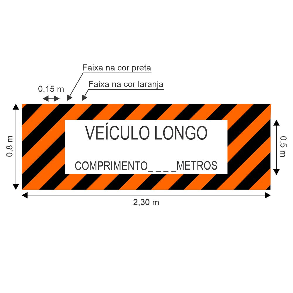 Faixa refletiva caminhão veículo longo - Sinal Center - Empresa de ...