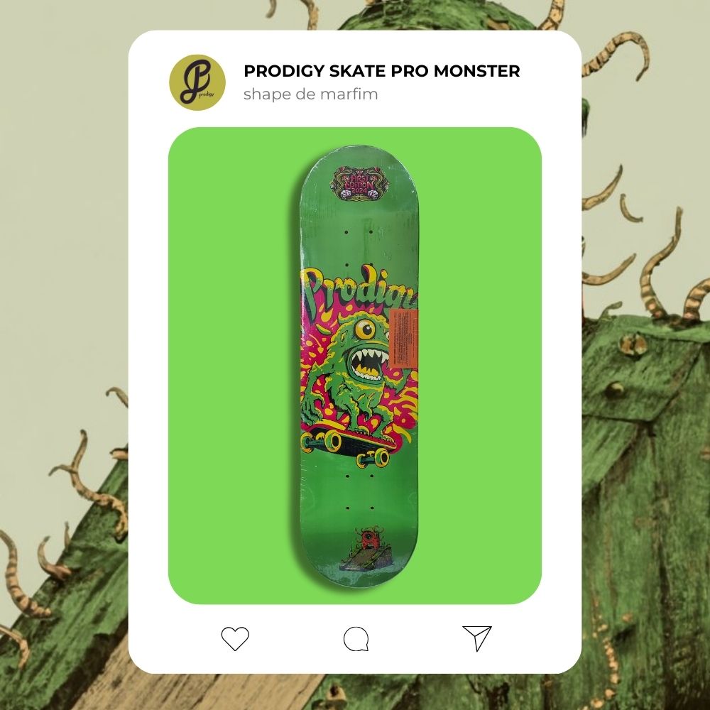 Shape de marfim PRODIGY Monster - Bodyboard, skate e acessórios de alta ...