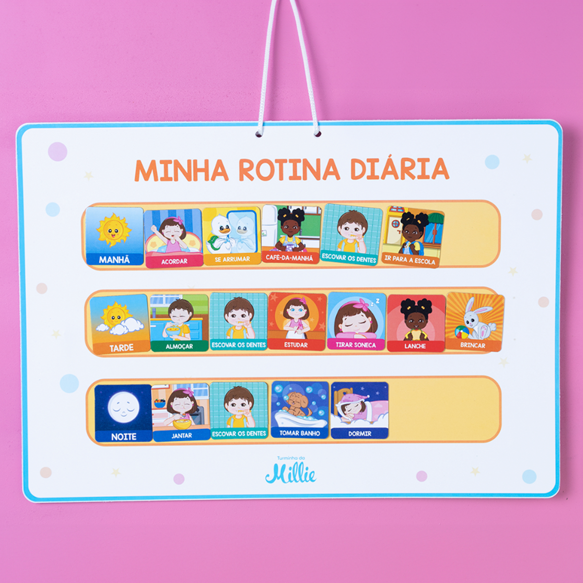 Minha Rotina Diária - Turminha da Millie