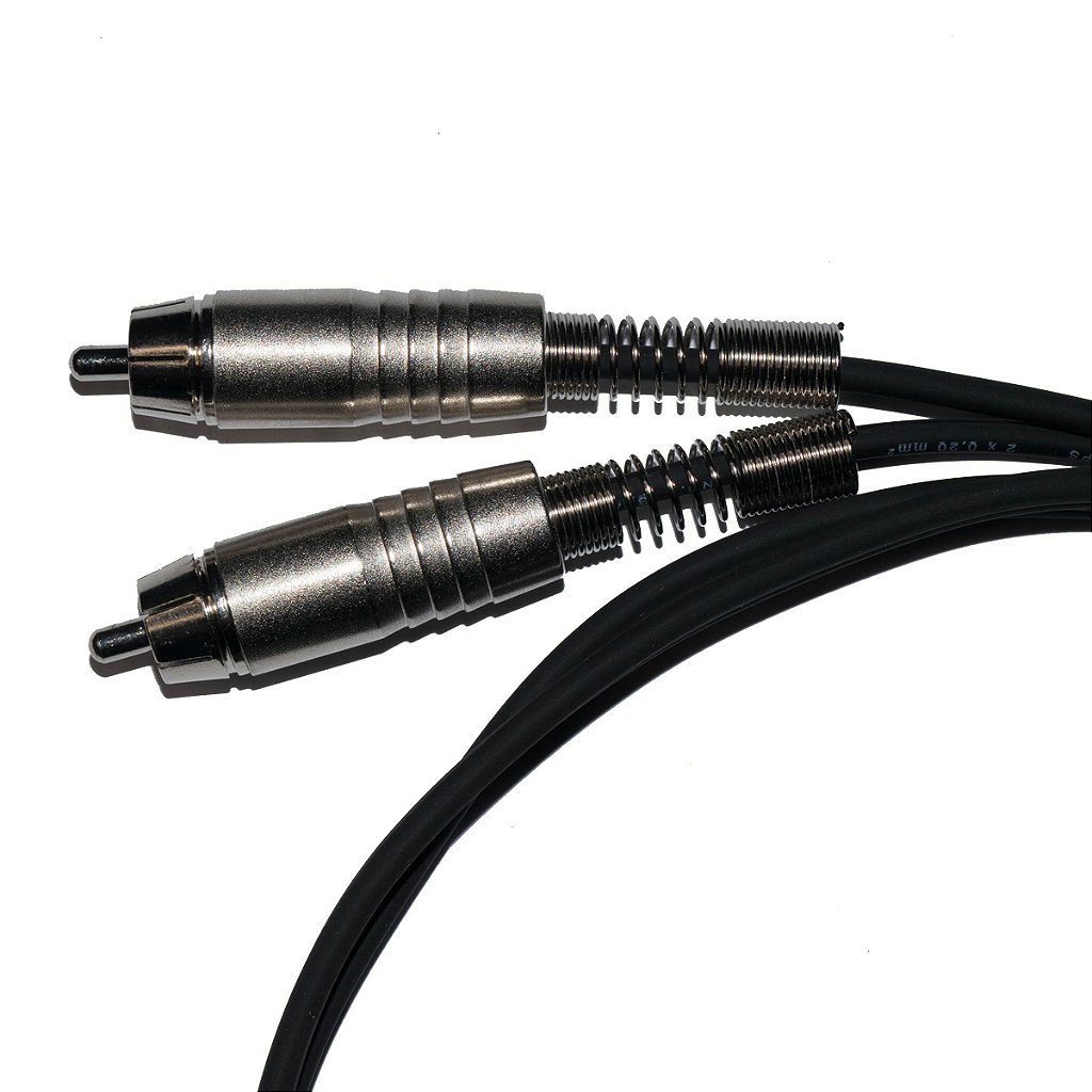 Cabo Philips Paralelo Linha Prata 2 RCA x 1 P2 Stereo 3m - Kalifa ...