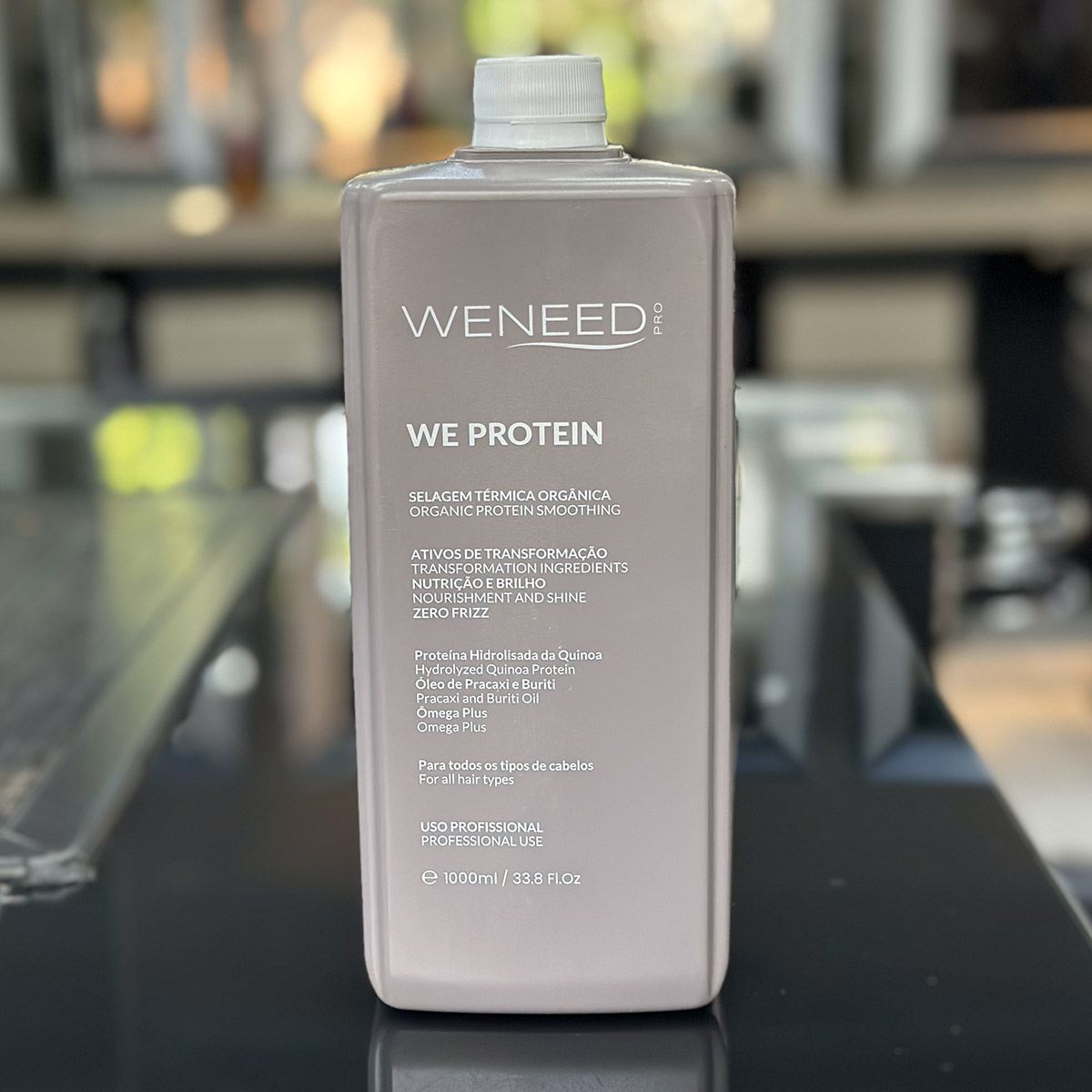 Kit WeNeed Pro: Shampoo Detox + Selagem Térmica We Protein 1L - WENEED ...