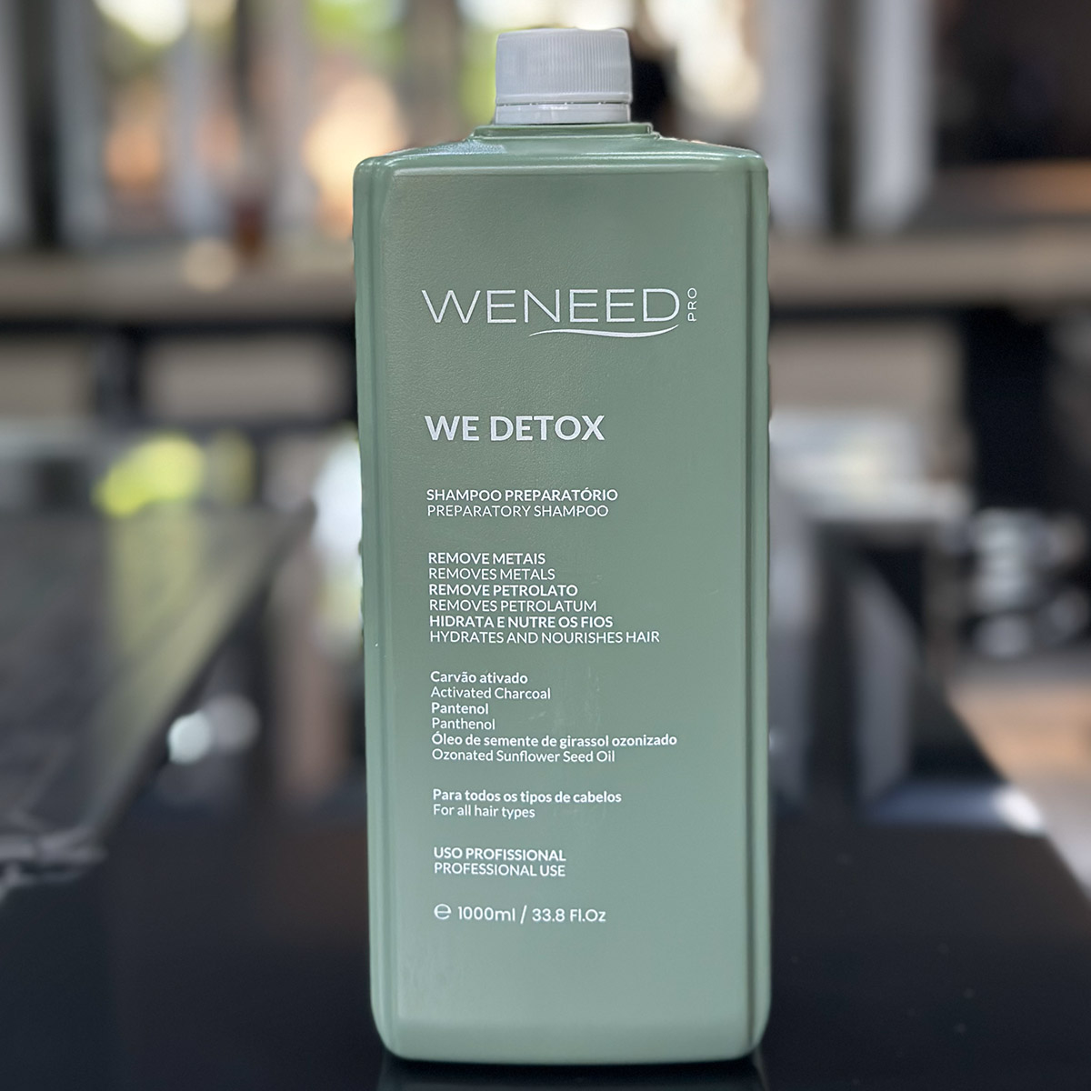 Kit WeNeed Pro: Shampoo Detox + Selagem Térmica We Protein 1L - WENEED ...