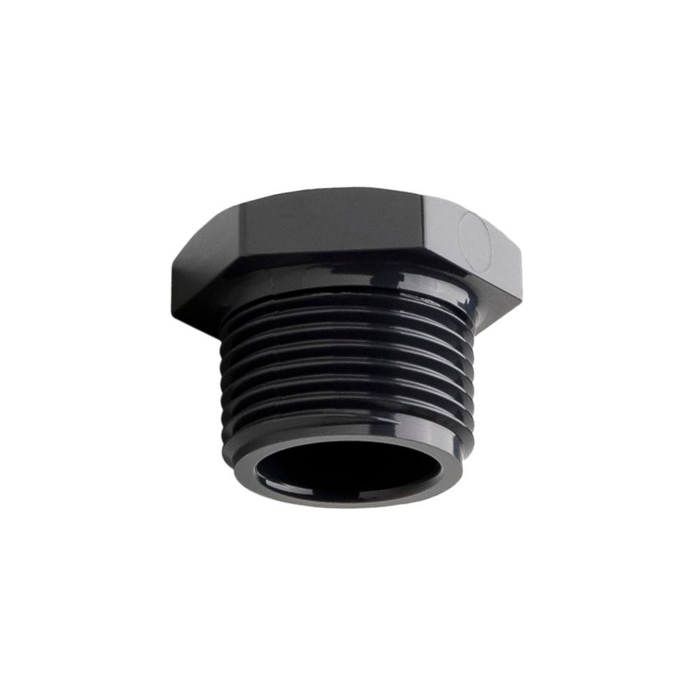 Tampão Macho Plug Rosca Em PVC-U 1'' BSP - Aqua Plastic | Tubos ...