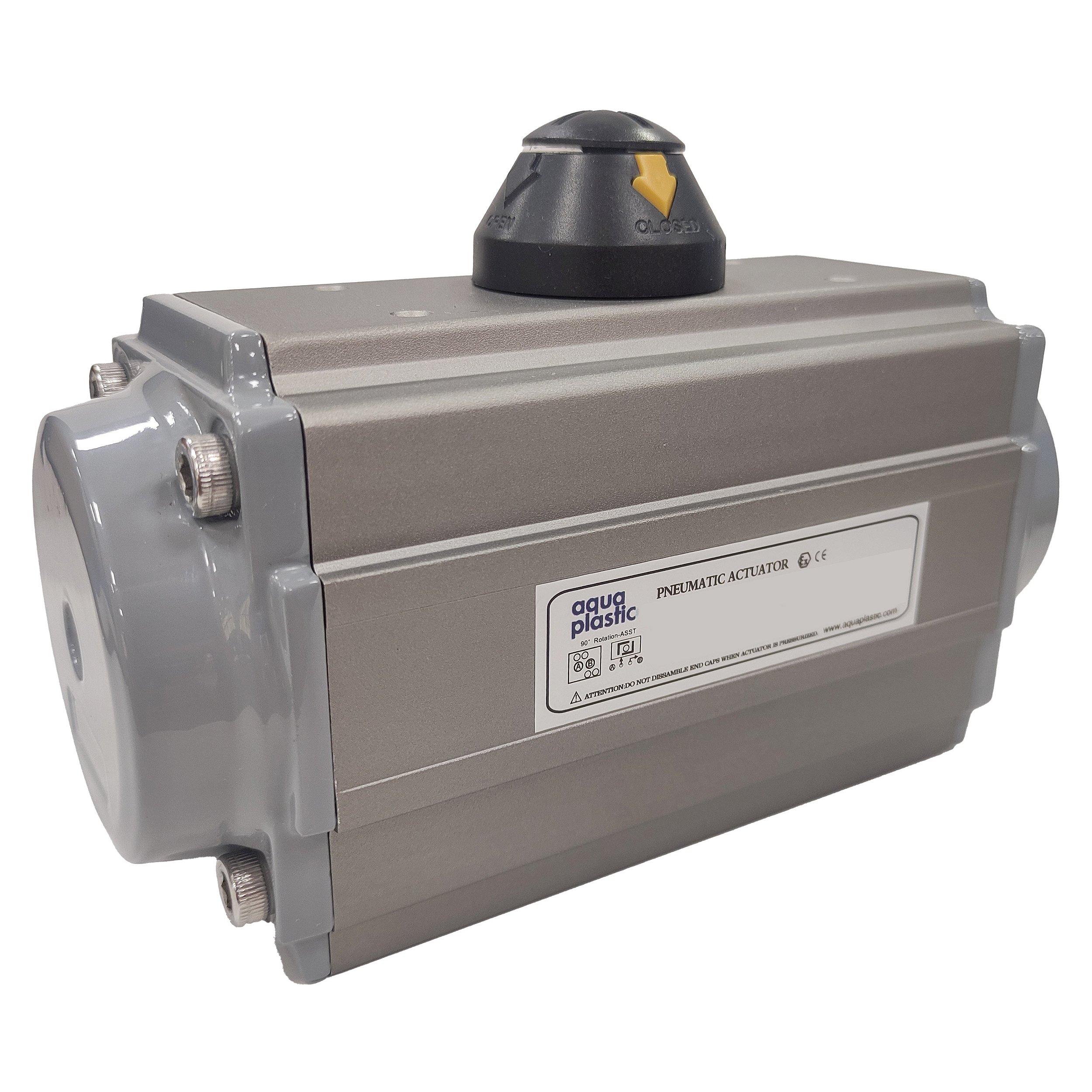 Atuador Pneumático Dupla Ação - 160 - Aqua Plastic | Tubos, Válvulas e ...