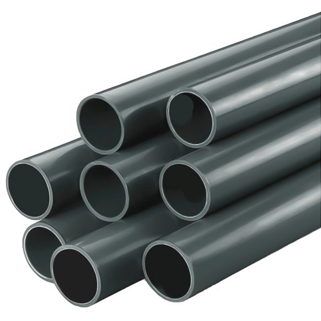 Kit 2 Tubos PVC-U PN10 90mm Barra 3 Metros - Aqua Plastic | Tubos ...