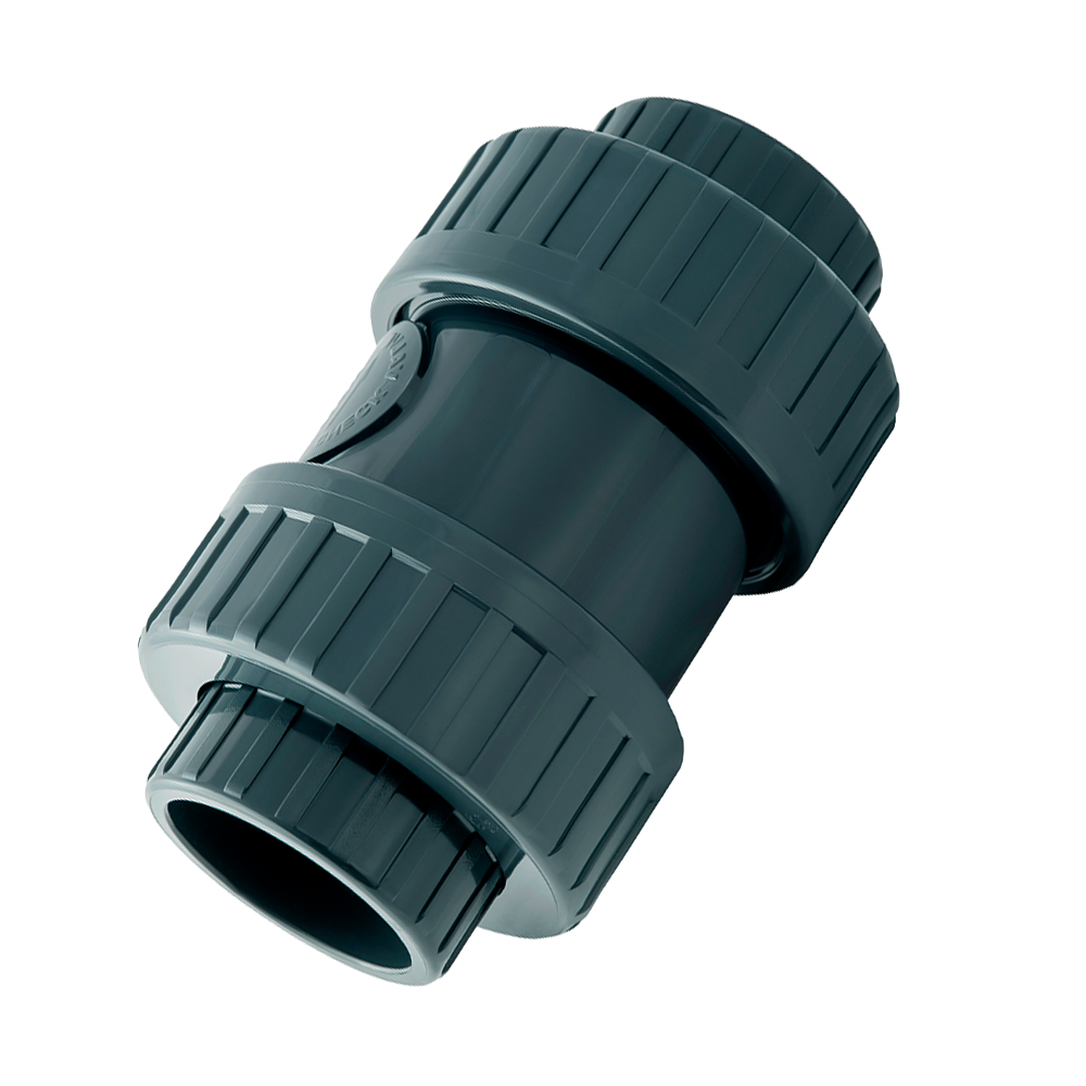 Valvula De Retenção PVC-U Dupla União - 110mm Solda - Aqua Plastic ...