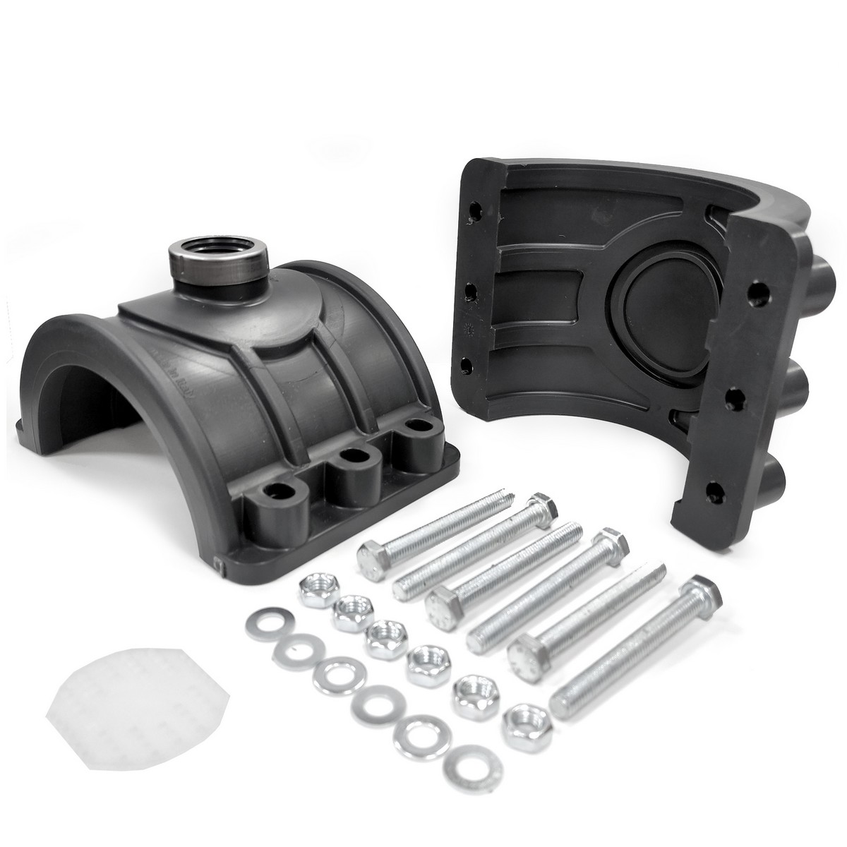 Colar De Tomada PP Reforçado Inox NPT 10" X 4" - Aqua Plastic | Tubos ...