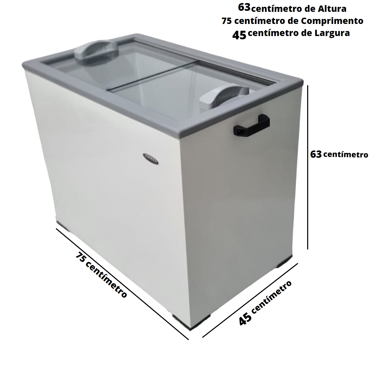 Freezer Expositor 100 Litros - Junges