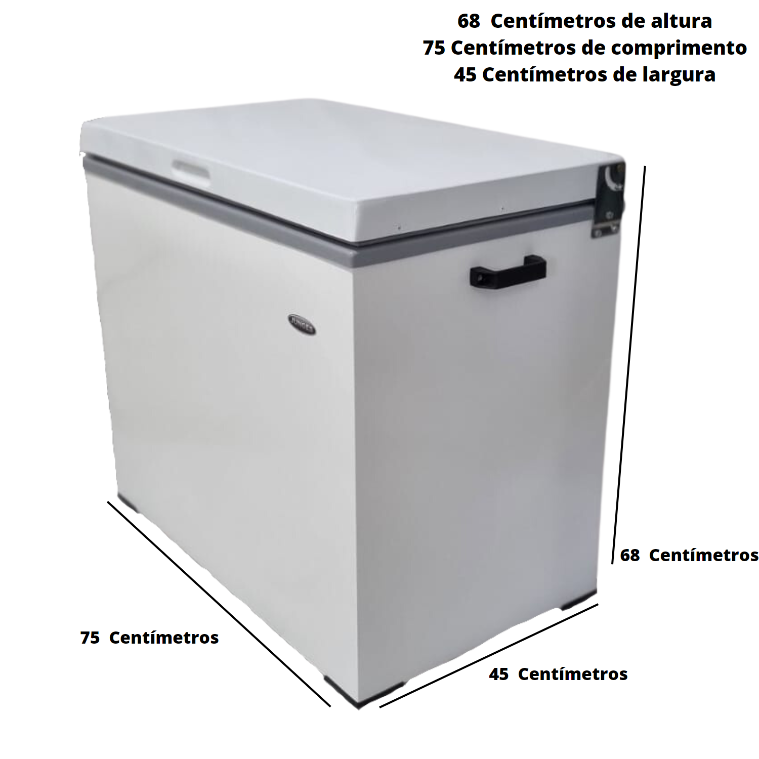 Freezer 100 Litros Horizontal 12/24 - Junges