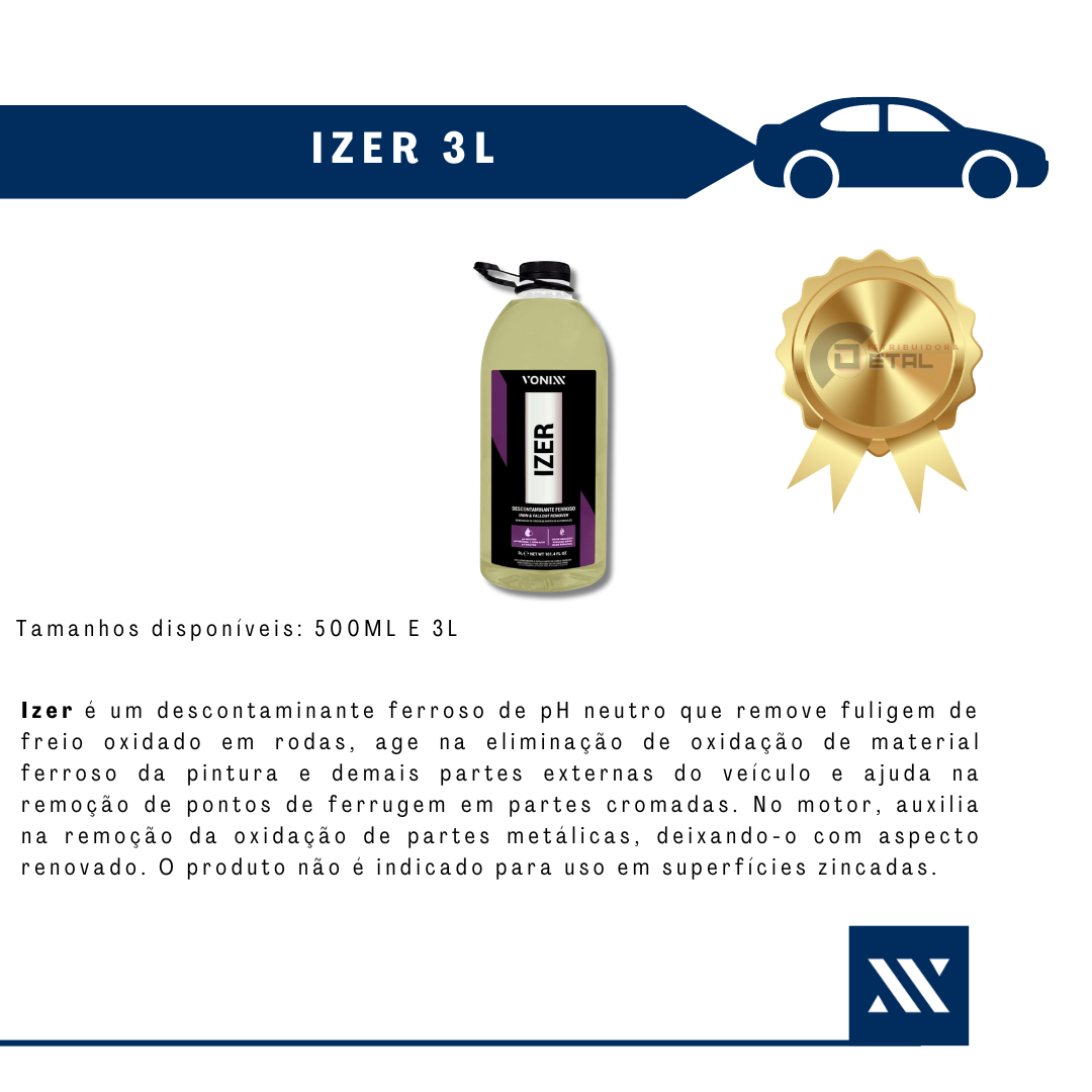Izer Vonixx - 3L - Distribuidora Detal