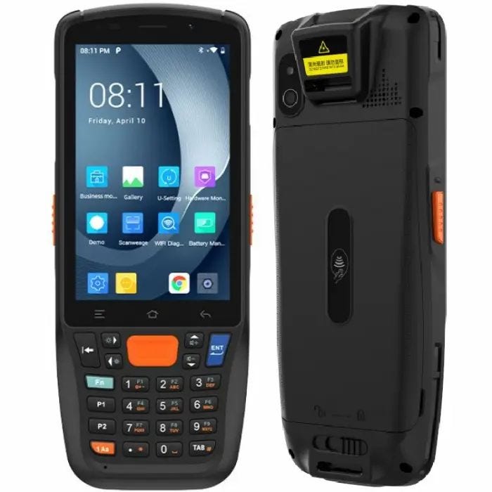 Coletor de Dados Urovo CT-48 Android 12 - Mazzing - Coletores de Dados ...