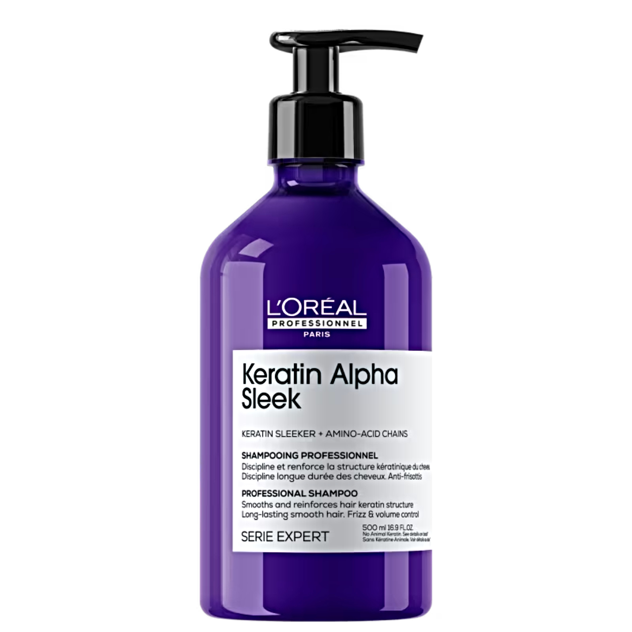 Loréal Professionnel Keratin Alpha Sleek- Shampoo 500ml - Vaidosa ...
