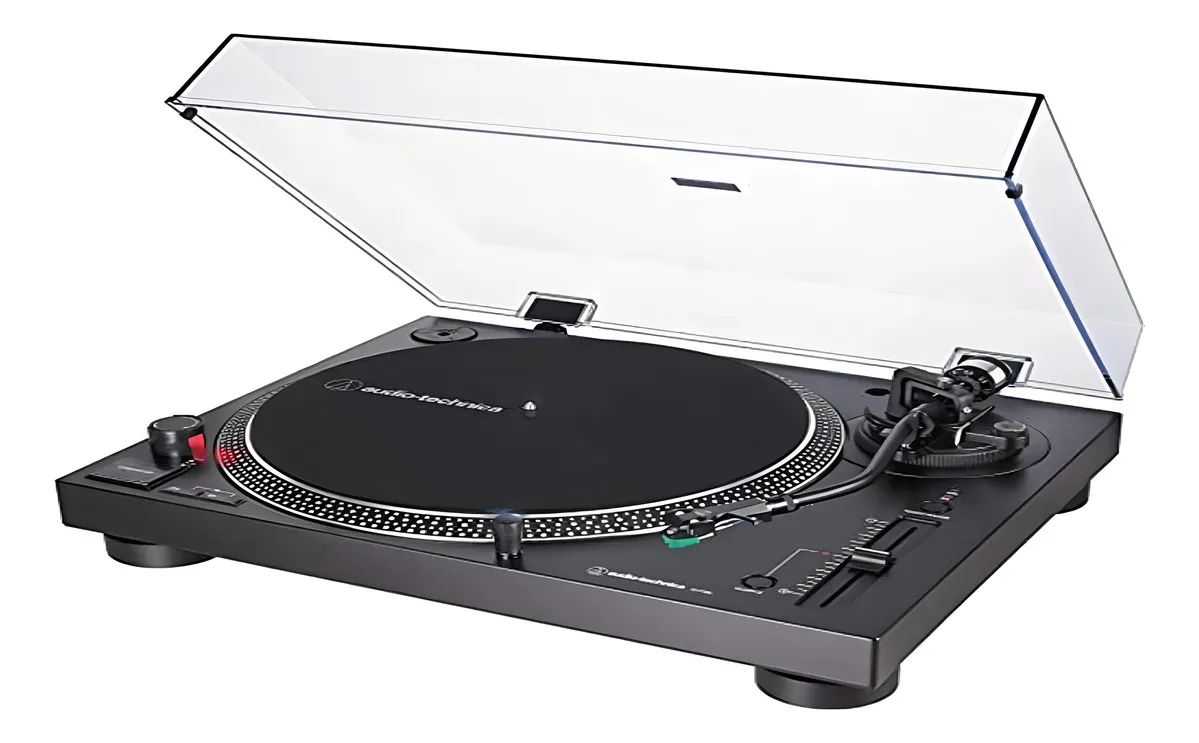 Toca Disco Audio Technica AT-LP120XUSB Vinil USB Preto - Loja Eletrowix ...