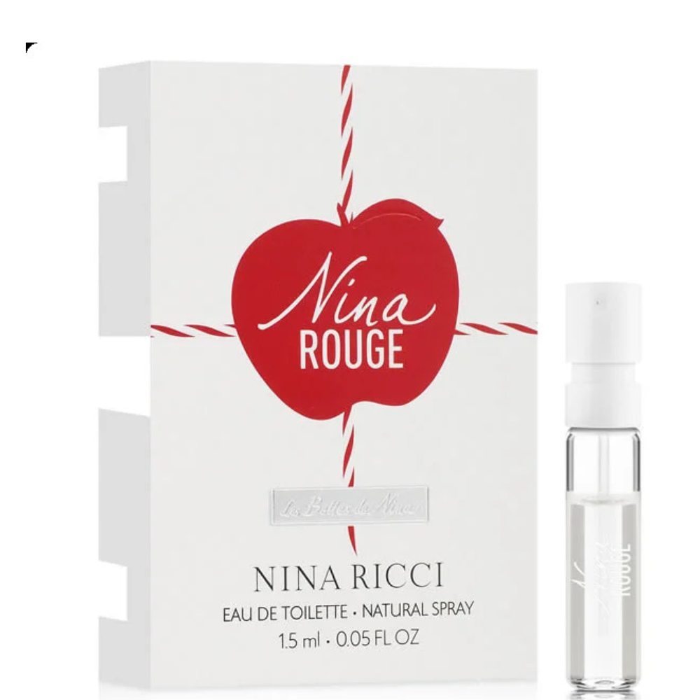 Amostra Oficial Nina Rouge Eau de Toilette - Nina Ricci - Loja On Line ...