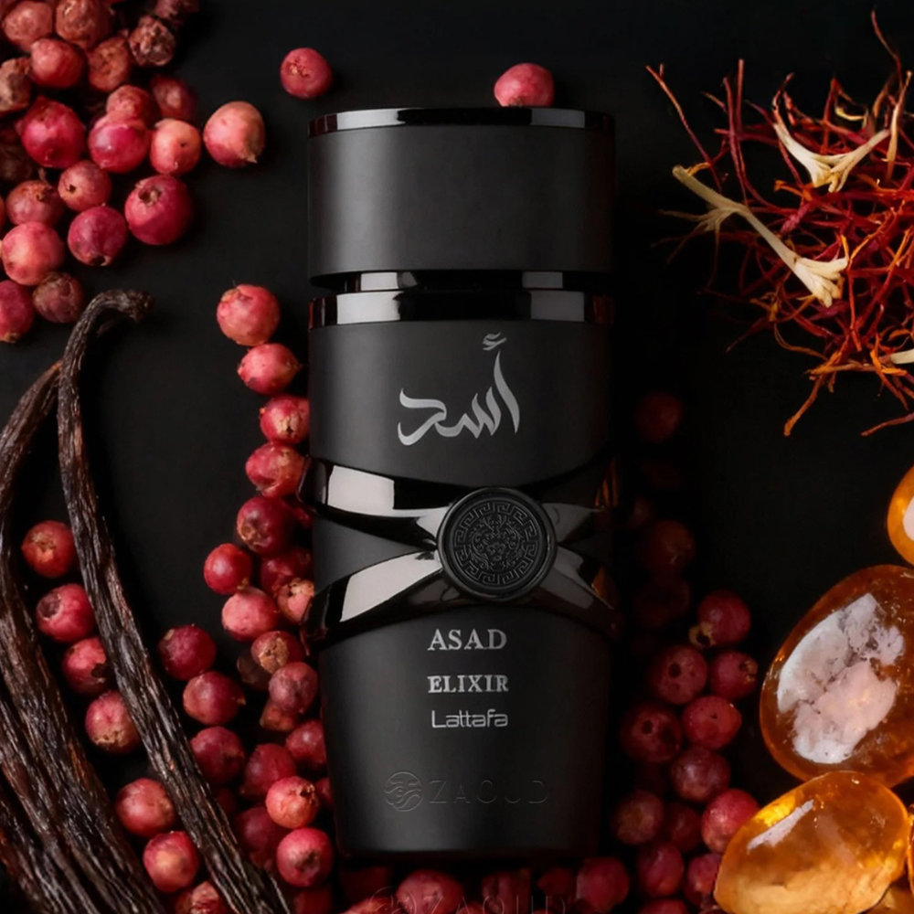 Perfume Asad Elixir - Masculino - Lattafa - Loja On Line King of Decants
