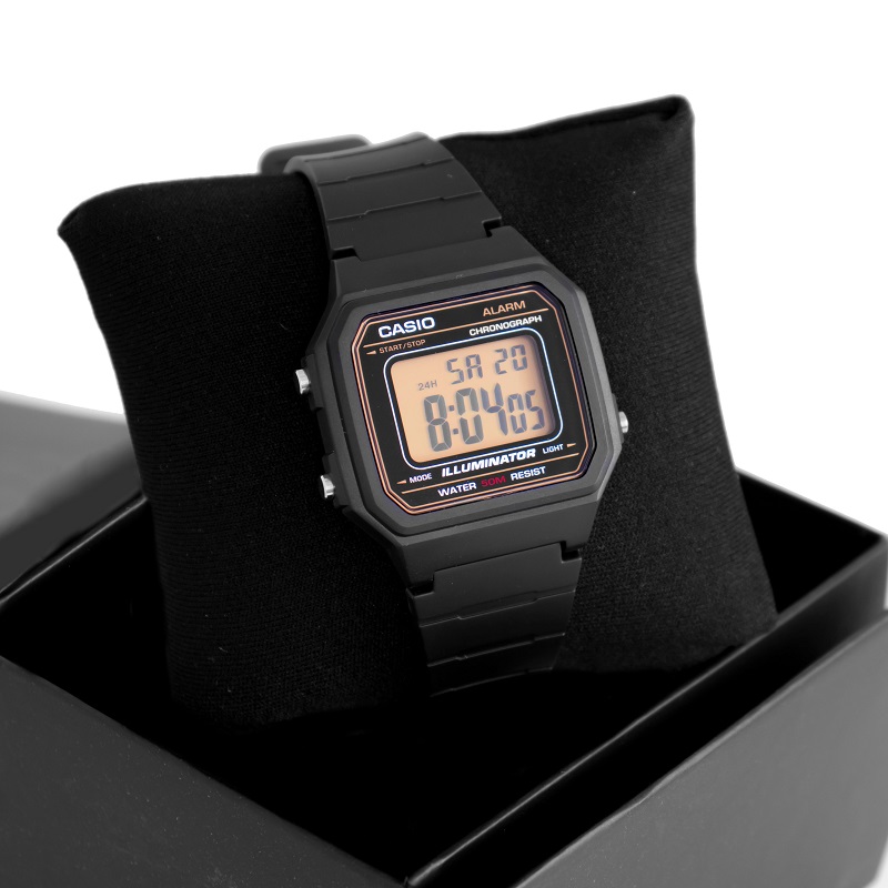 Relógio de Pulso Casio Masculino Illuminator W-217h-9avdf Preto Digital ...
