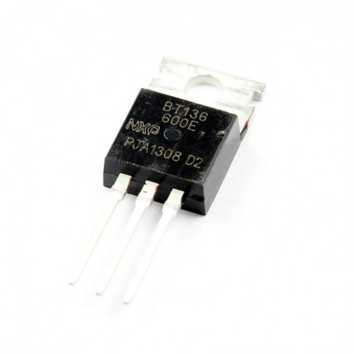 BT136-600E TRIAC 4A 600V TO220 Chaveamento AC - FIND COMP ELETRONICS BRAZIL
