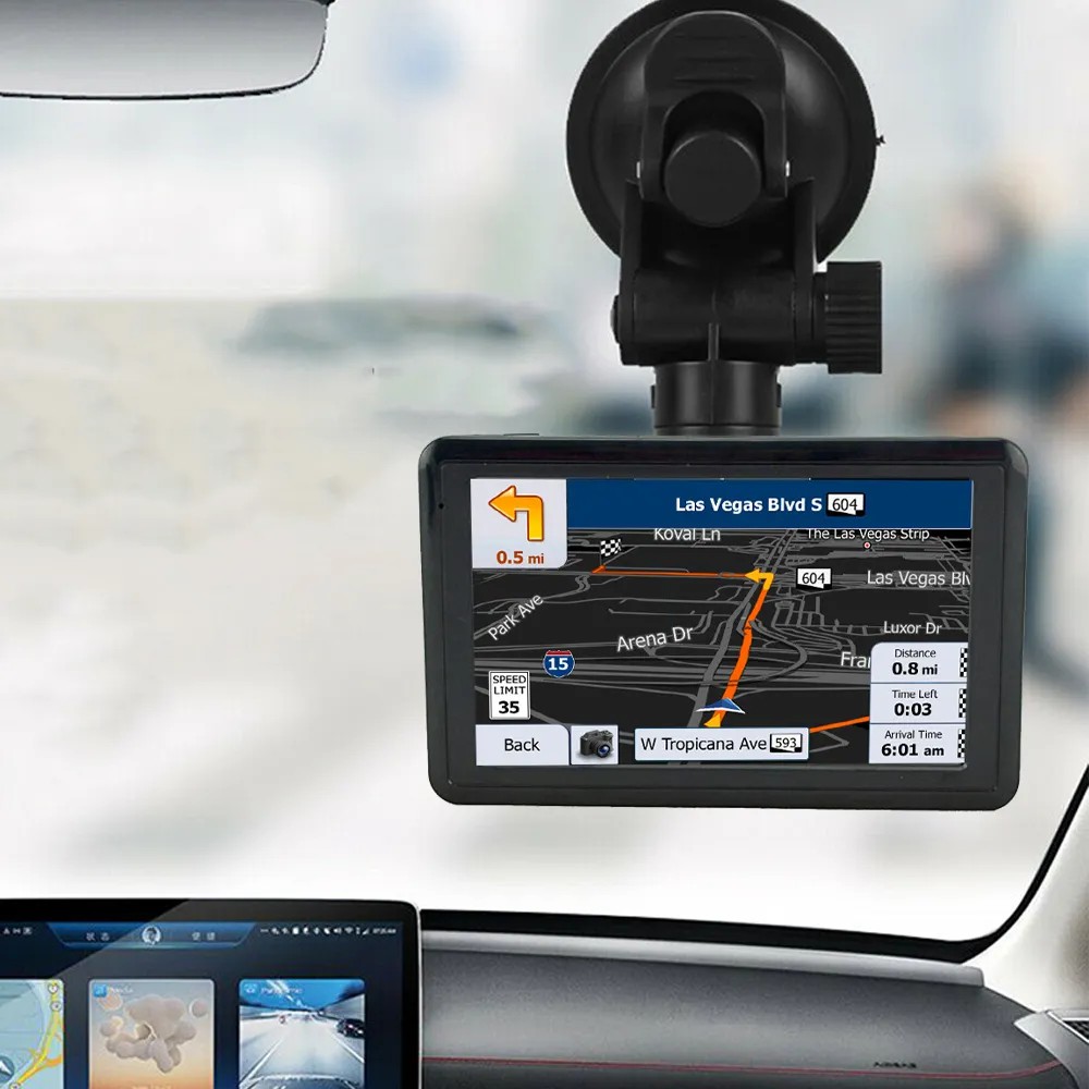GPS Automotivo 5.0 GA-V500 Windows CE 6.0 128MB RAM + 8GB com ...