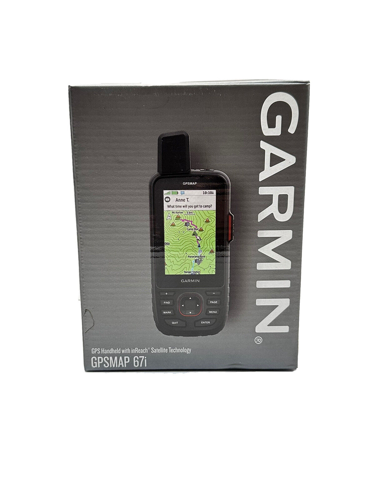 Gps Portátil Garmin Gpsmap 67i GNSS Multibanda com Inreach Altimetro e ...