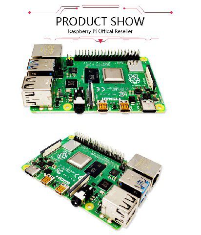 Placa Raspberry Pi 4 Model B 1.5Ghz 2GB RAM Video 4K - GPS AURORA Shop ...